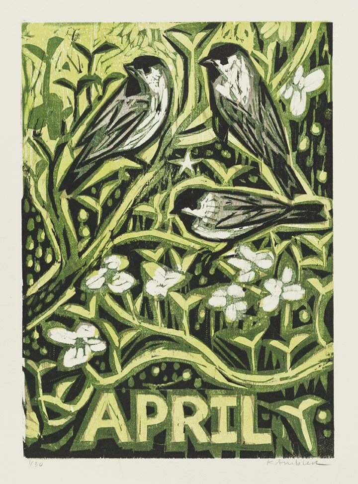 WOODCUTS of birds — KENT AMBLER