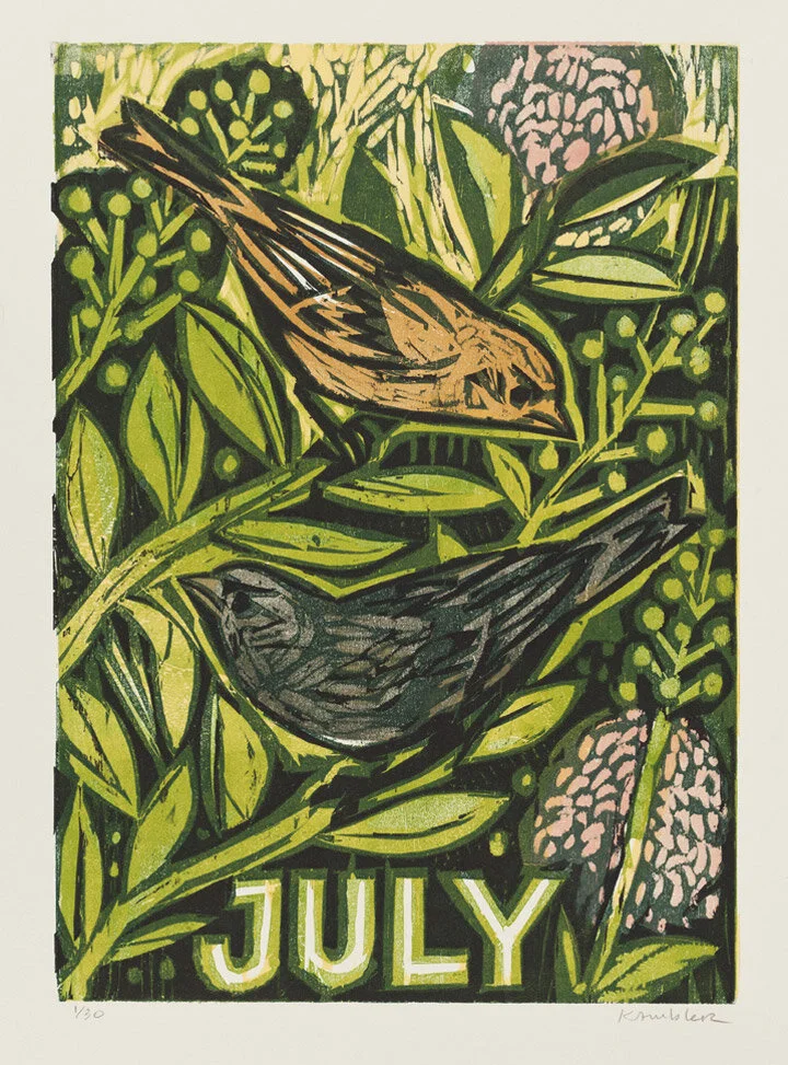 WOODCUTS of birds — KENT AMBLER