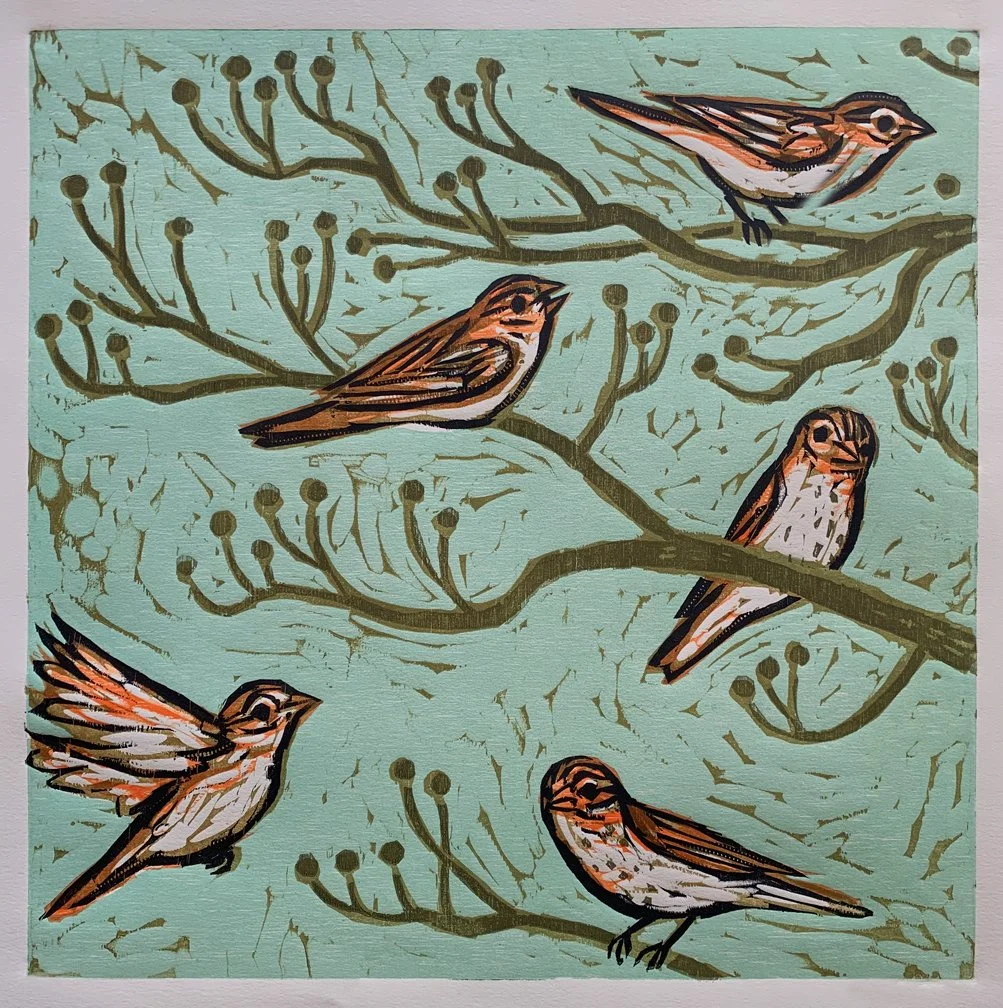 WOODCUTS of birds — KENT AMBLER