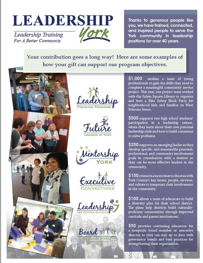 Your Gift — Leadership York