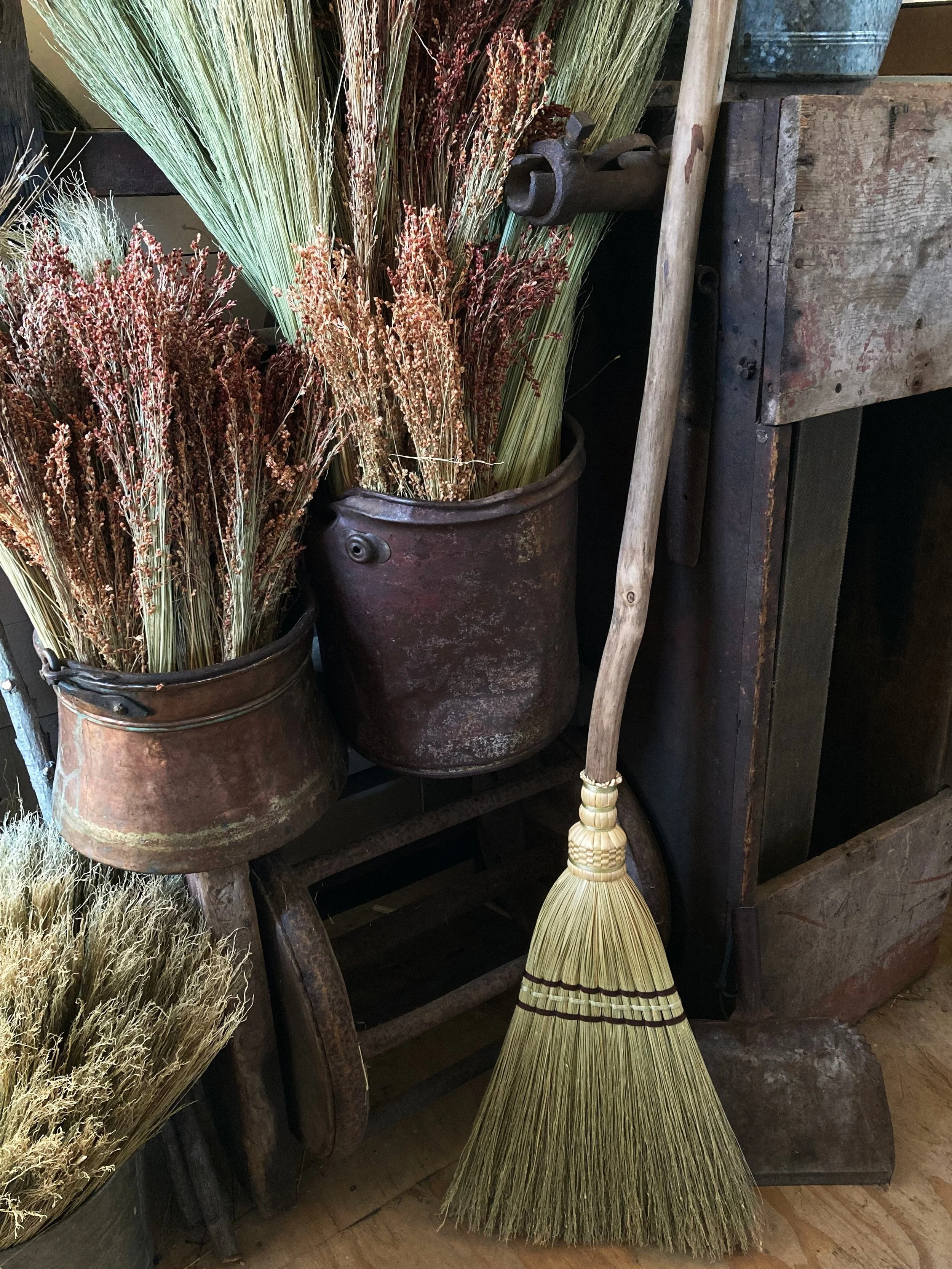 Handcrafted Brooms — P l e a s e S e n d W o r d