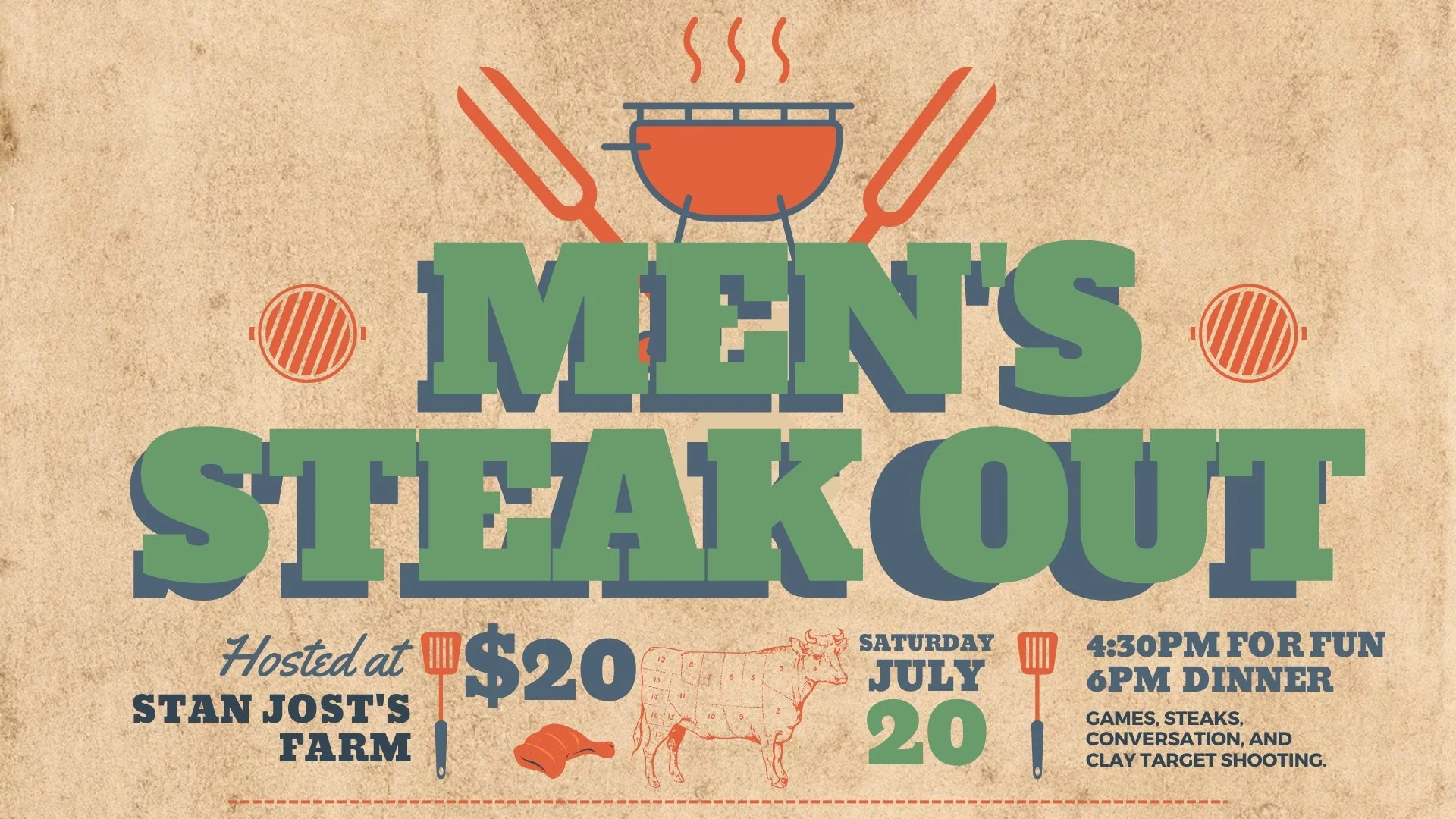 Men's Steak Out — Grace Community Church