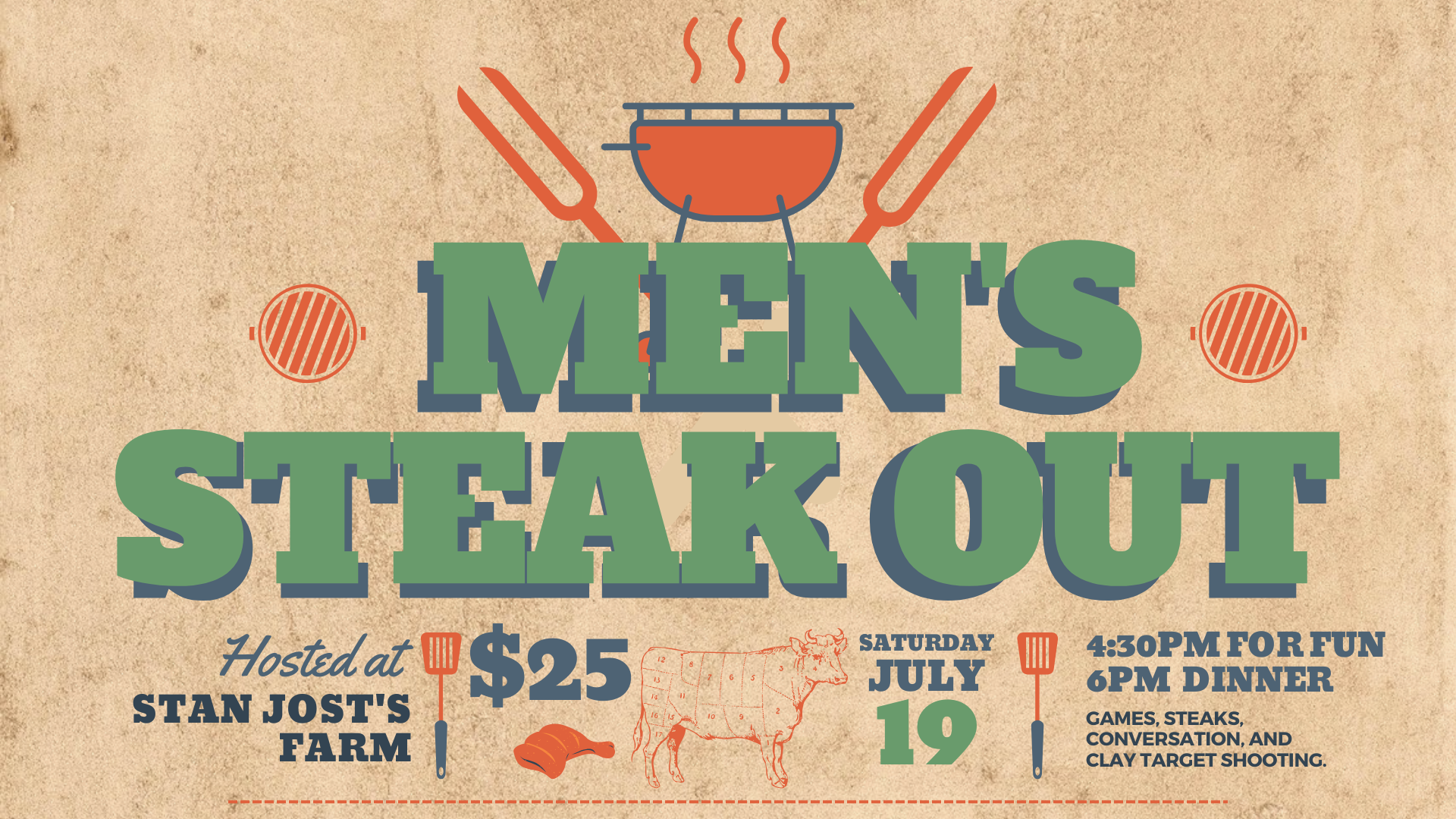 Men's Steak Out — Grace Community Church