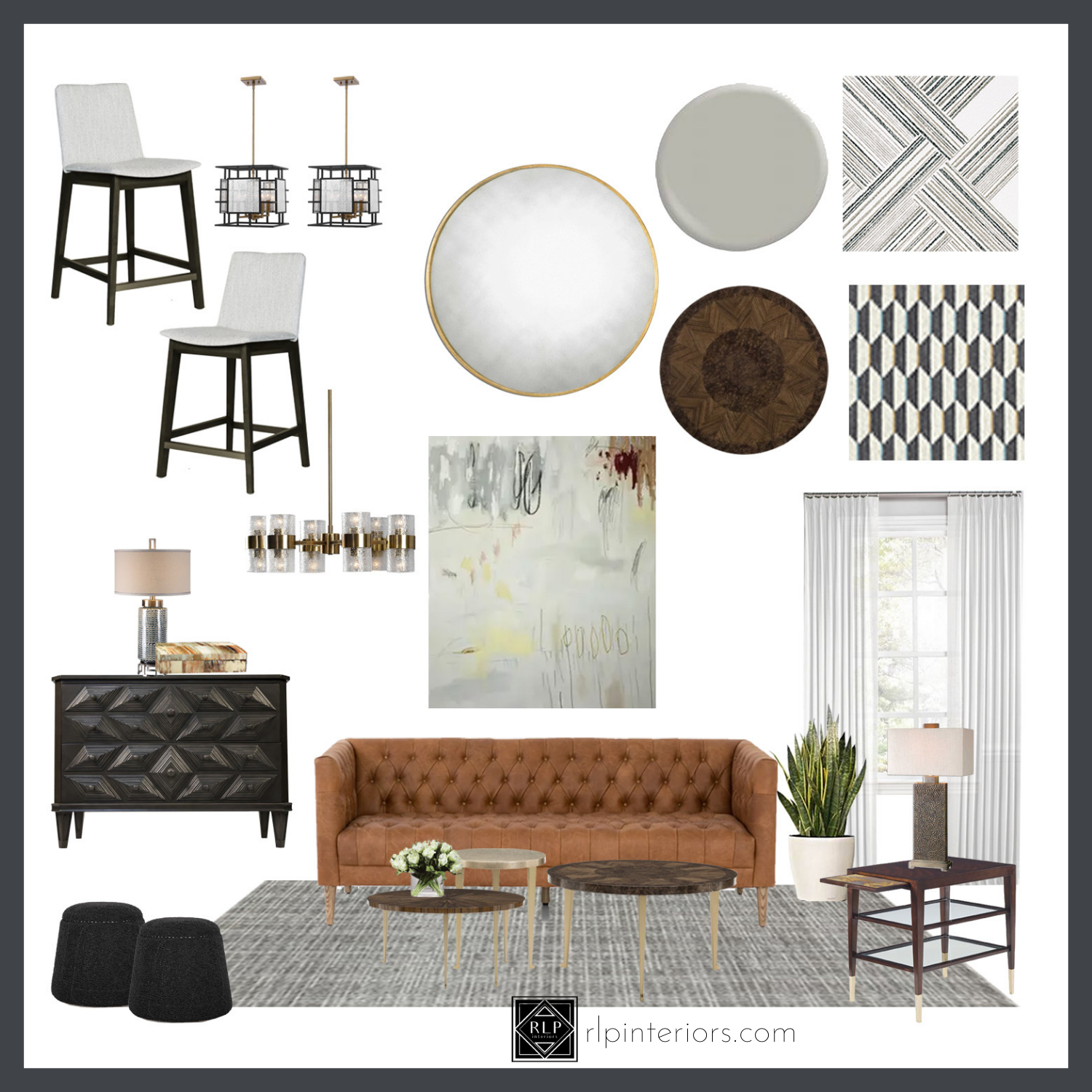 Virtual Living Room Arrangement