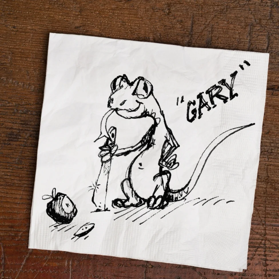 Geico Gecko Drawing