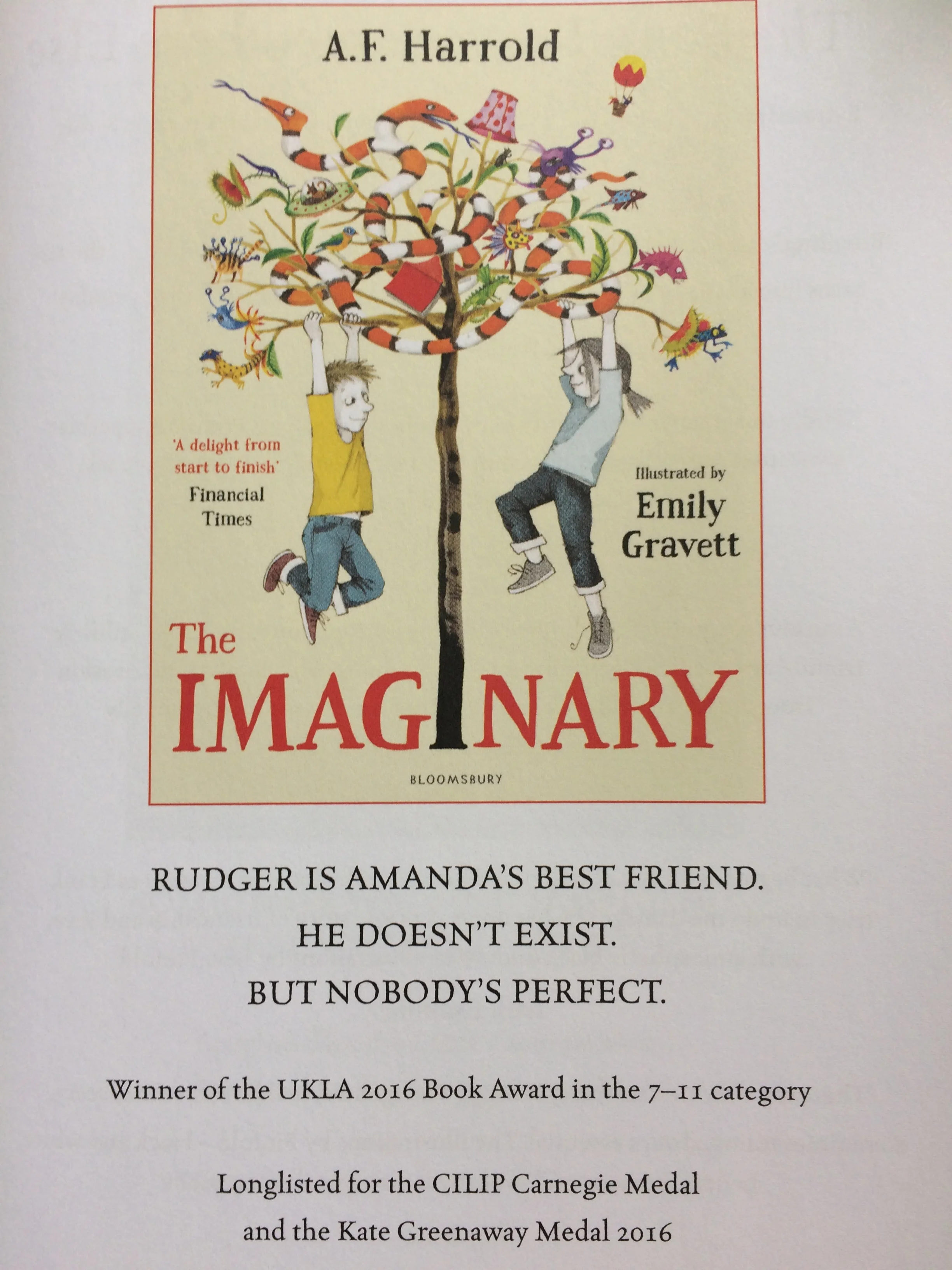 The Imaginary — A.F. Harrold