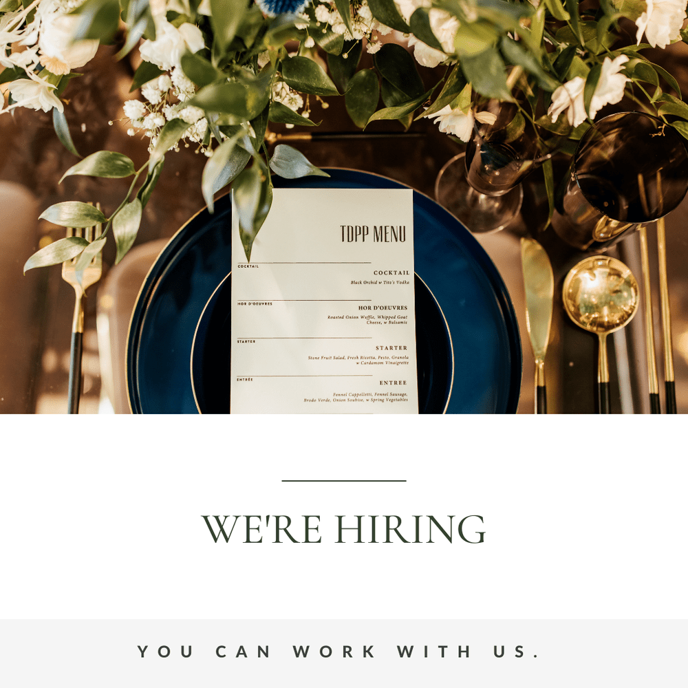 Join Our Team — The Dinner Party Project