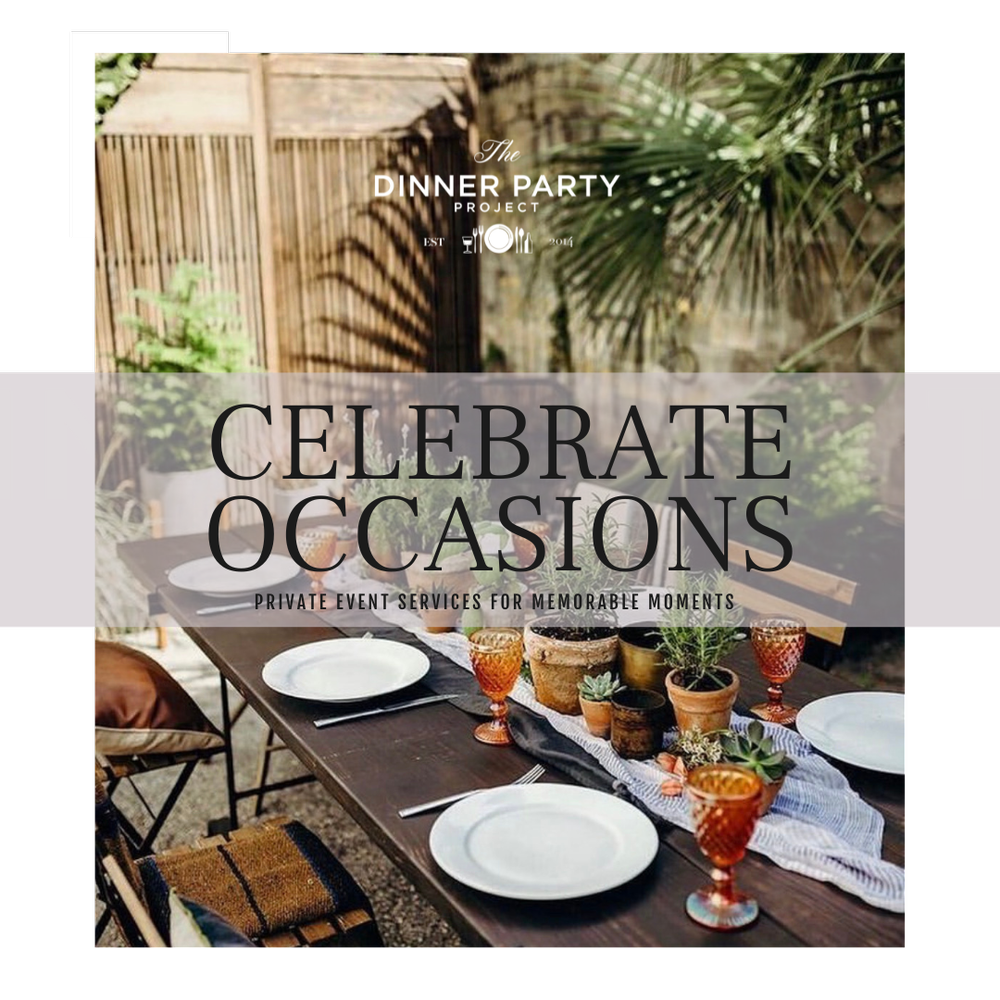TDPP Private Events — The Dinner Party Project