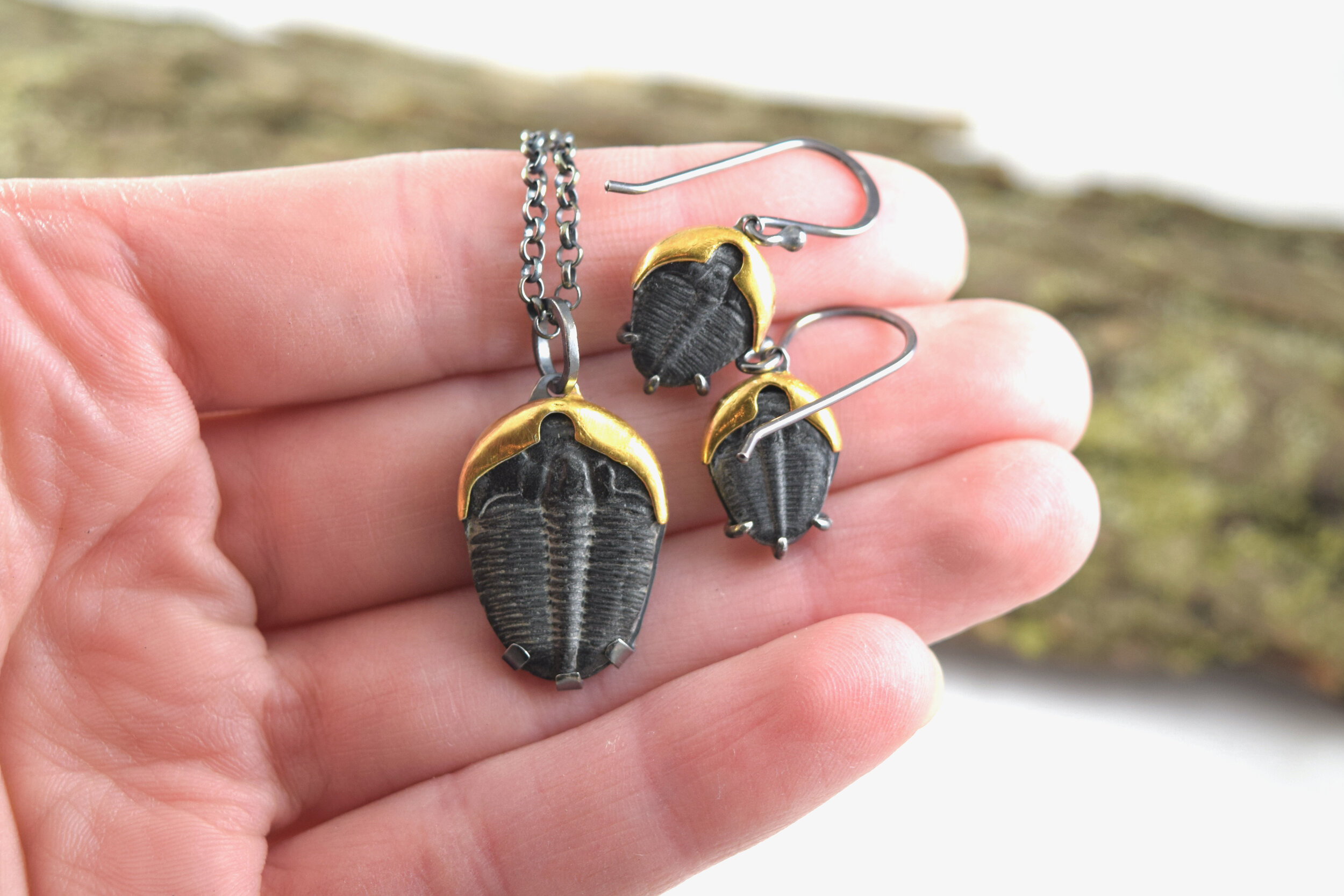 Trilobite Necklaces - Large — Lithic Design