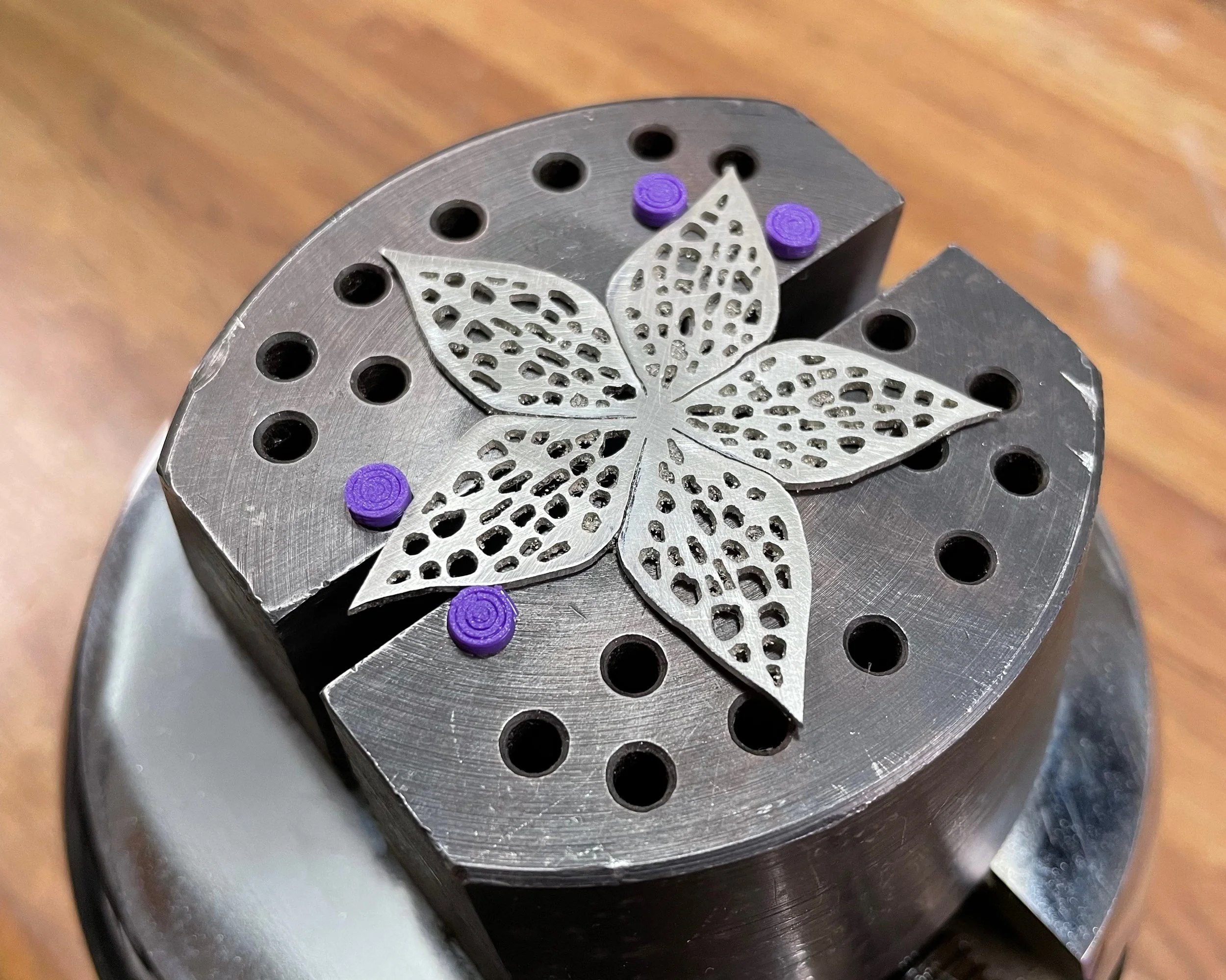 LOW Profile Holding Pins for Ball Vises- All Shapes — Lithic Design