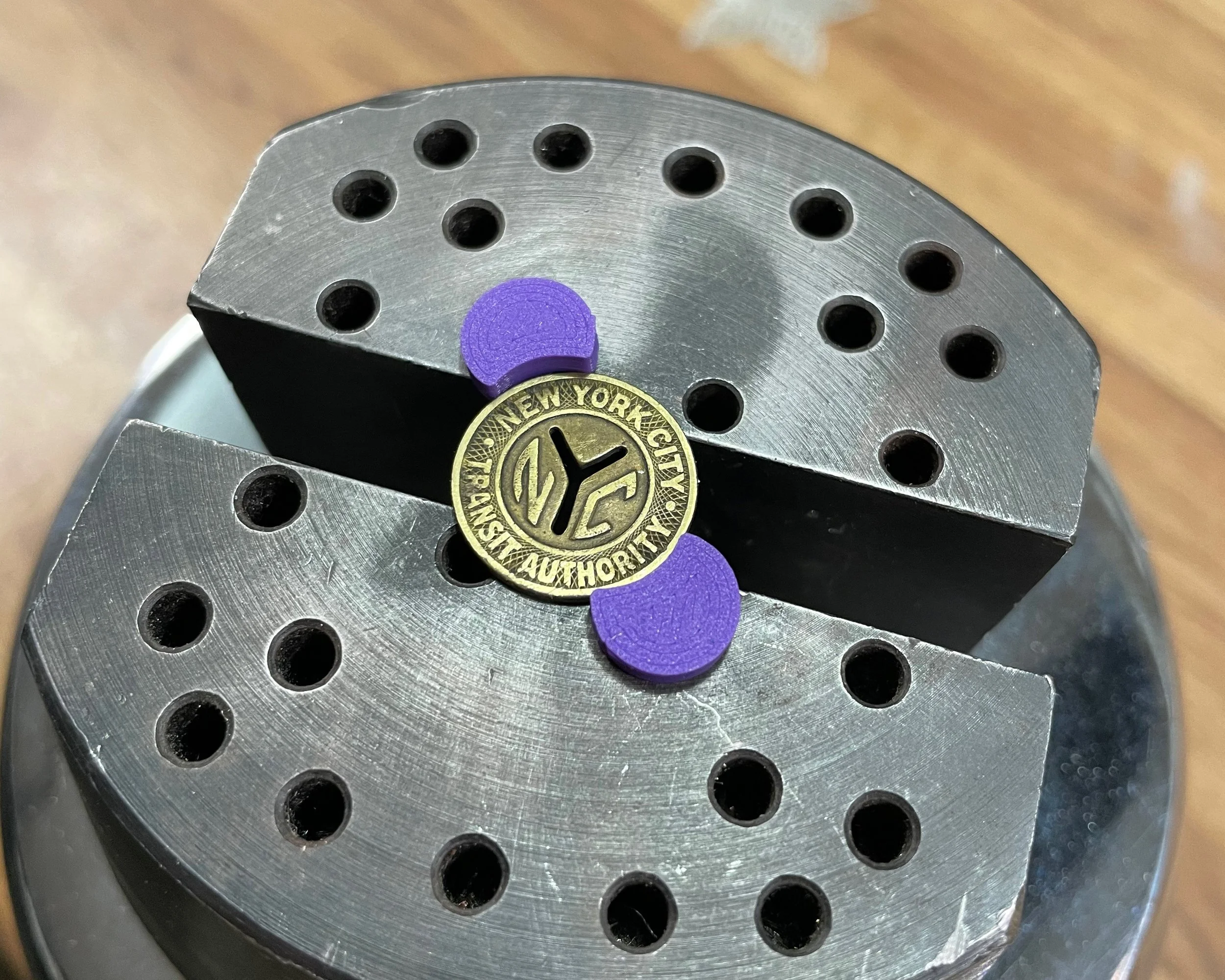 LOW Profile Holding Pins for Ball Vises- All Shapes — Lithic Design