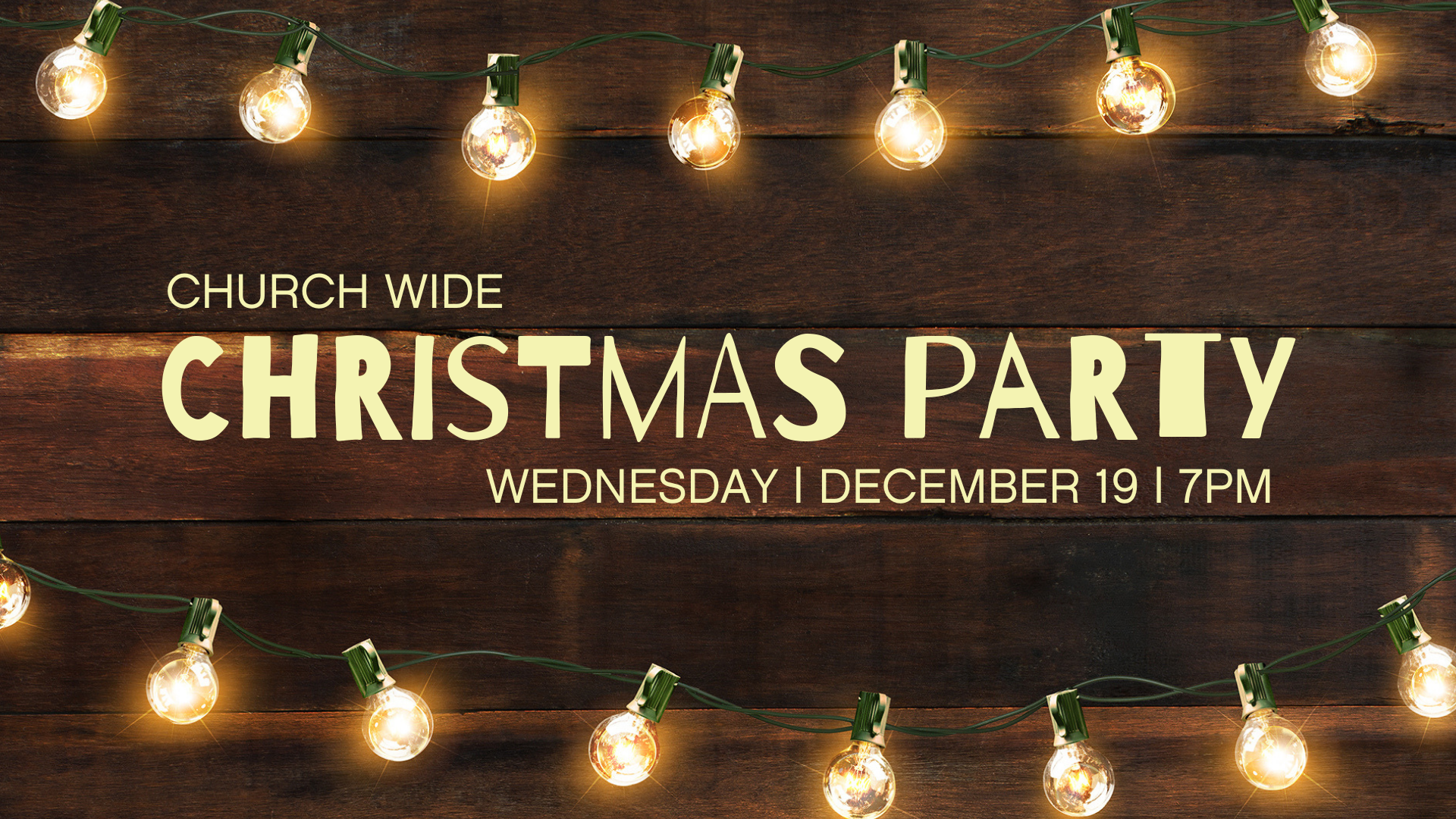 Ladies Church Christmas Party