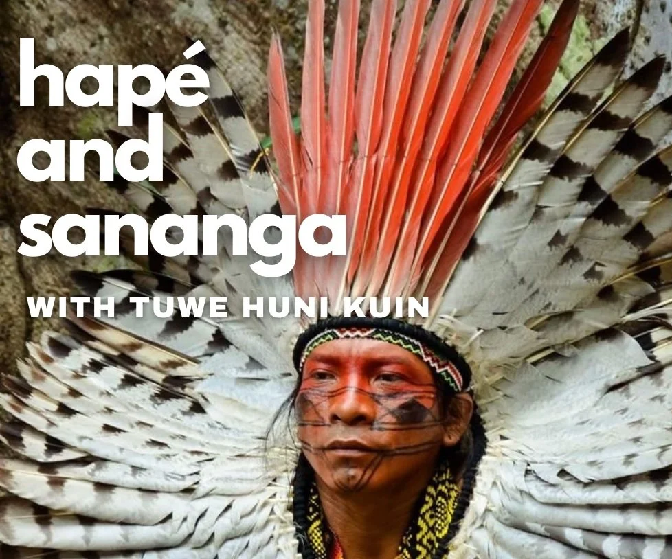 Hapé, Sananga & Song Circle with Nilson Tuwe Huni Kuin — Golden Drum