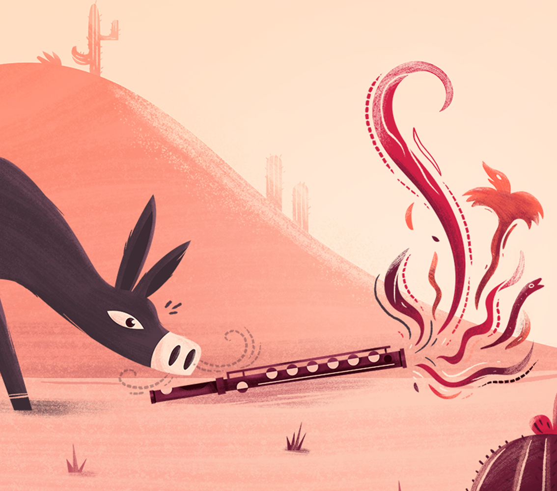 Donkey & Flute / Augusto Monterroso — El Dee // David Espinosa ...