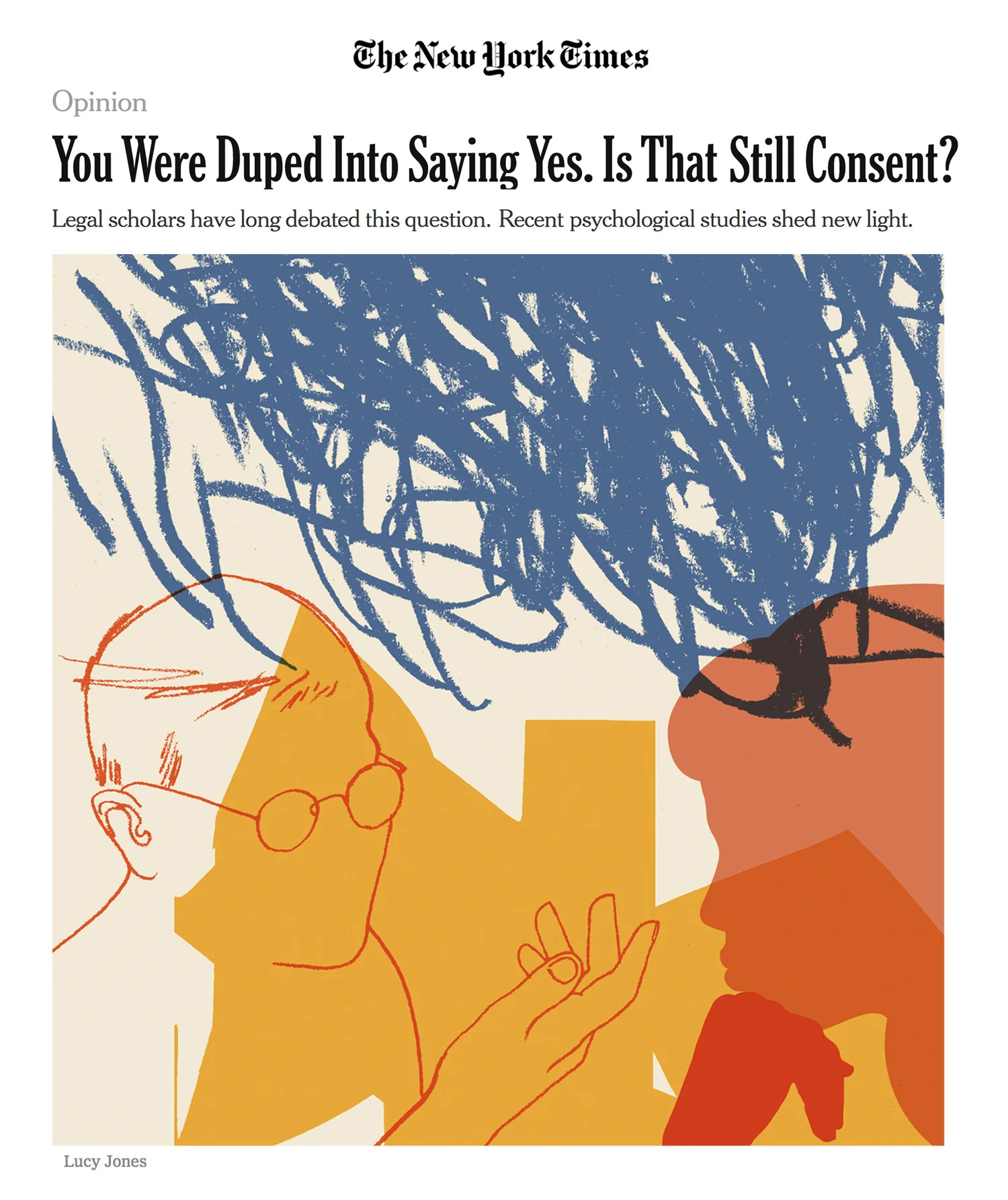 New York Times: Op-Ed — Illustration & design