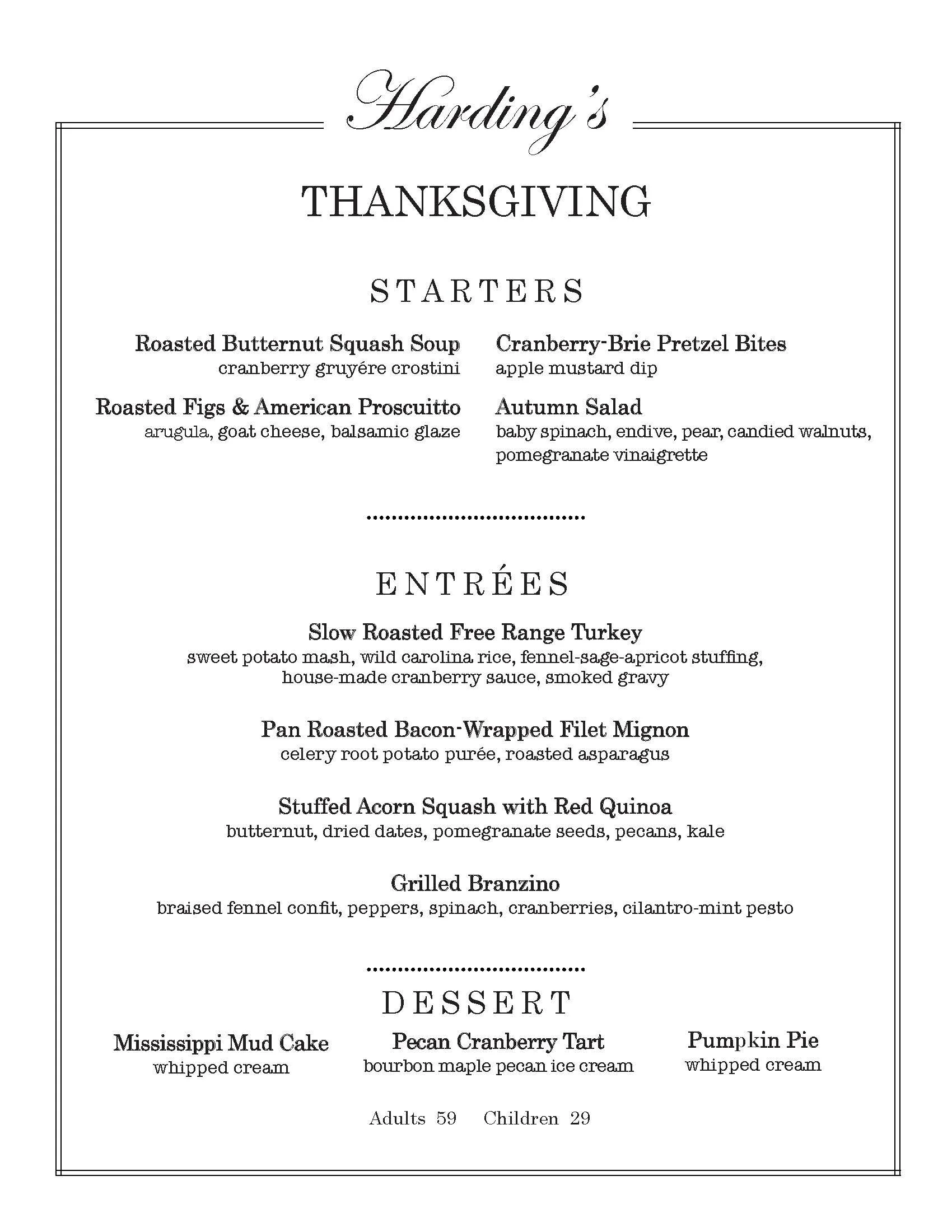 Calendar — Harding's NYC