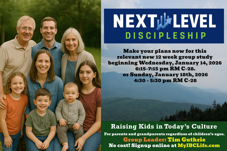 Next Level Bible Study — Immanuel Baptist Church