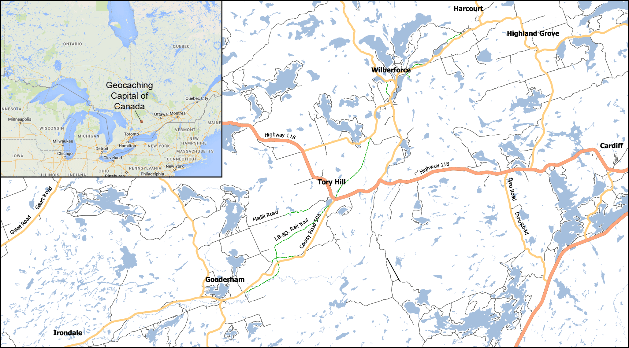 Geocaching Capital of Canada