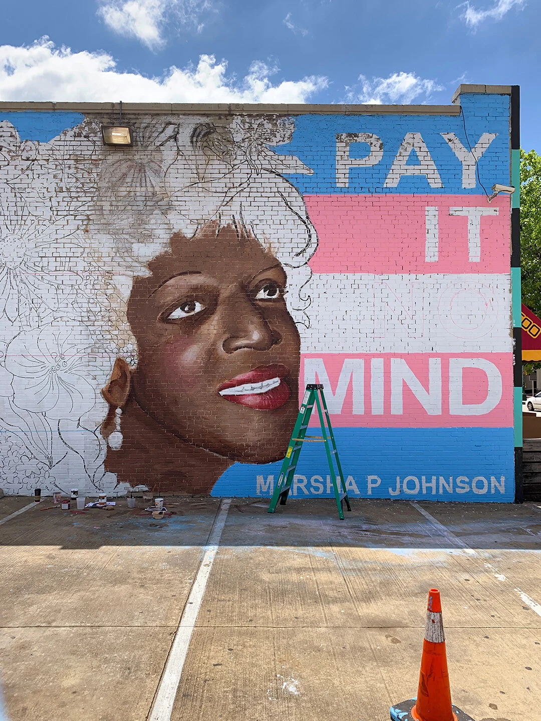 Pay It No Mind A Transgender Mural Honoring Marsha P Johnson And
