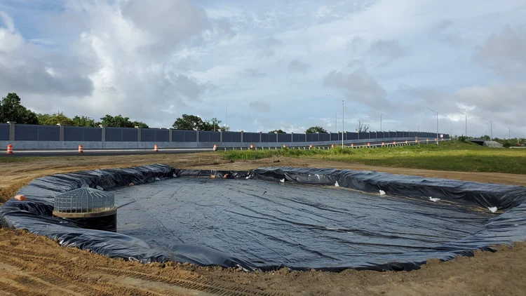 Geomembrane Liner Installation & Services | Exact Stormwater Management ...