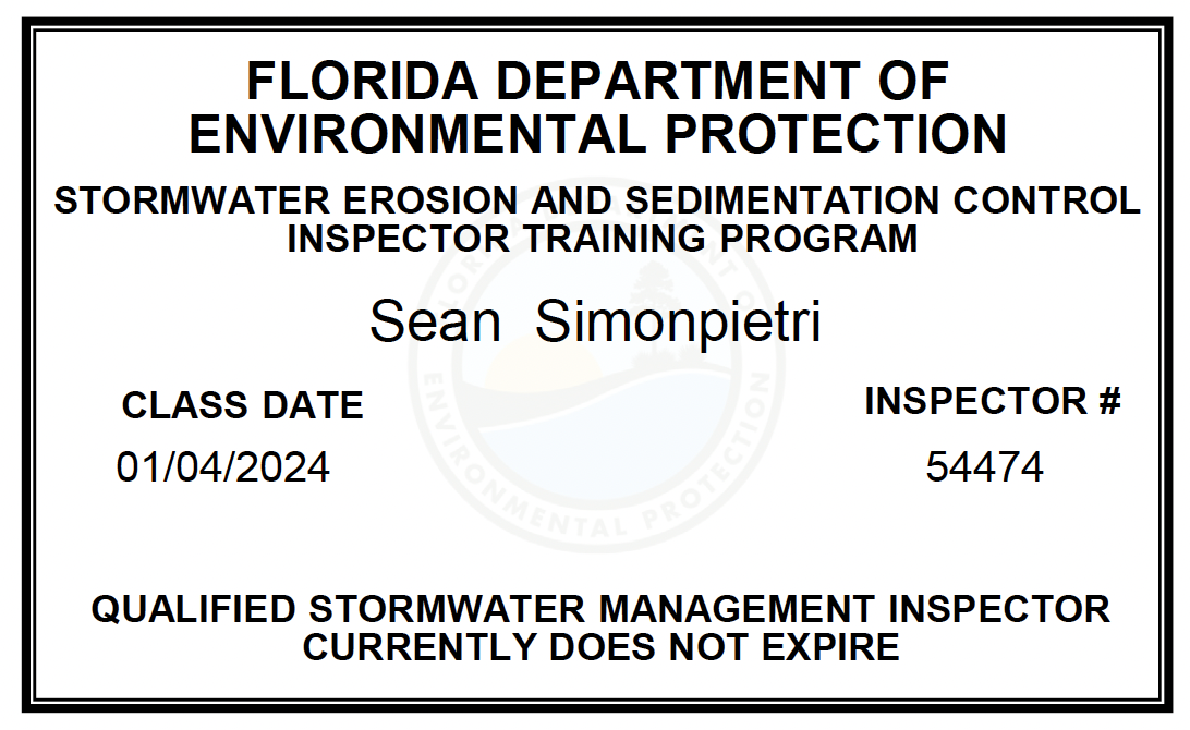Florida — Exact Stormwater Management