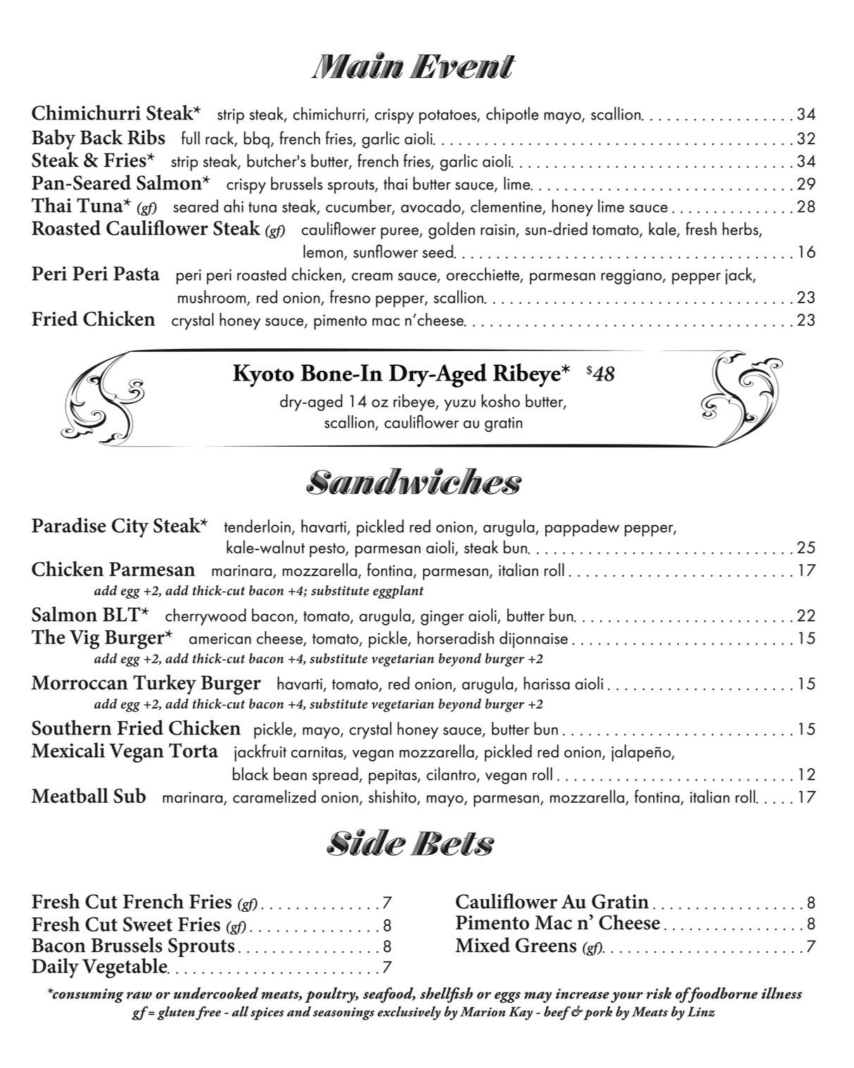 Eat - The VIG Chicago - Old Town