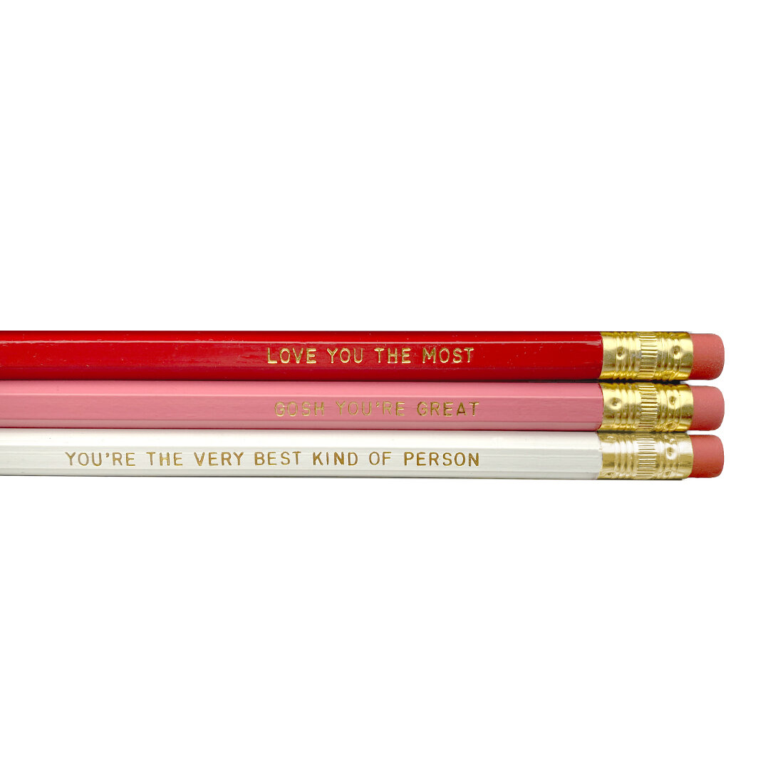 Writing Set of Pencils — Dahlia Press — Stationery Cards and Desk ...