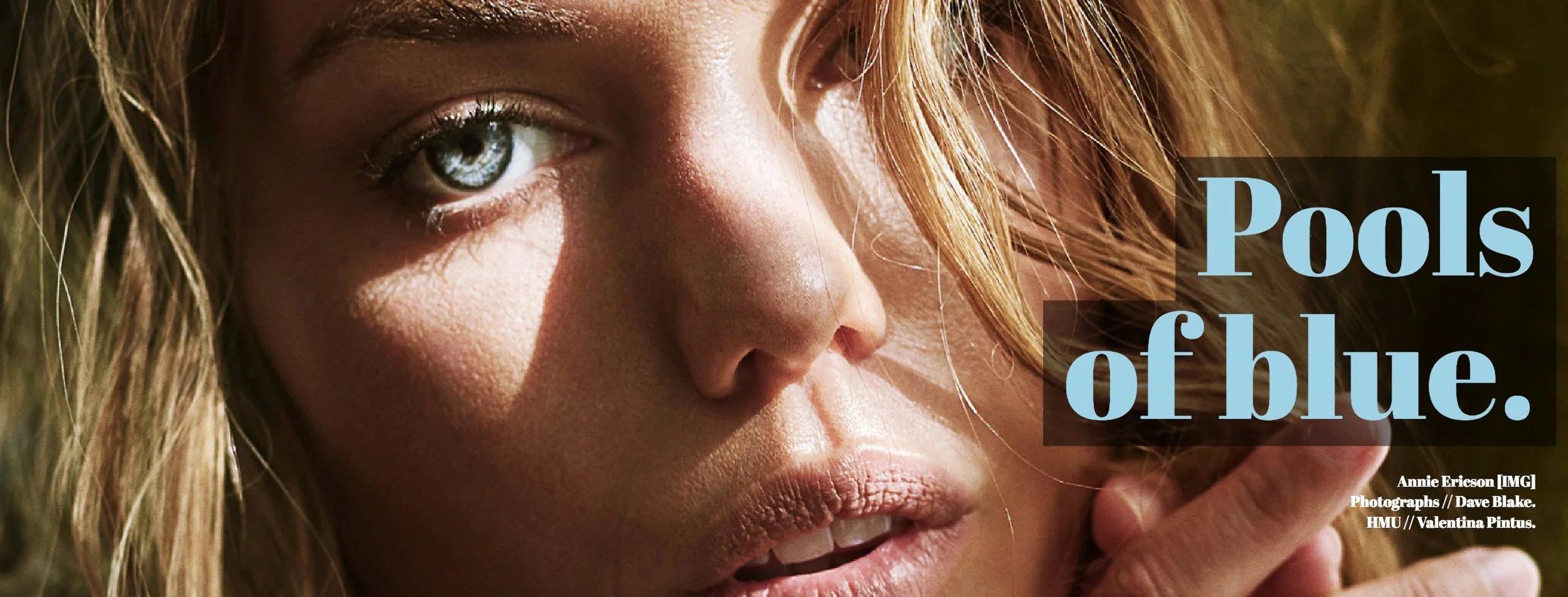 Annie Ericson - Pools of Blue | Story | Dave Blake Photography