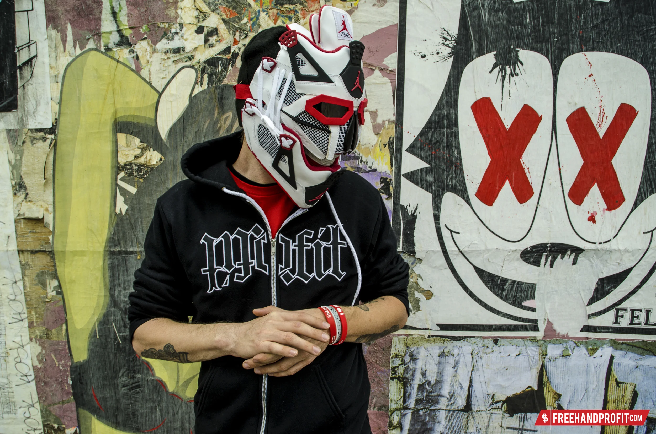 No.45 : Fire Red IV Mask — FREEHAND PROFIT