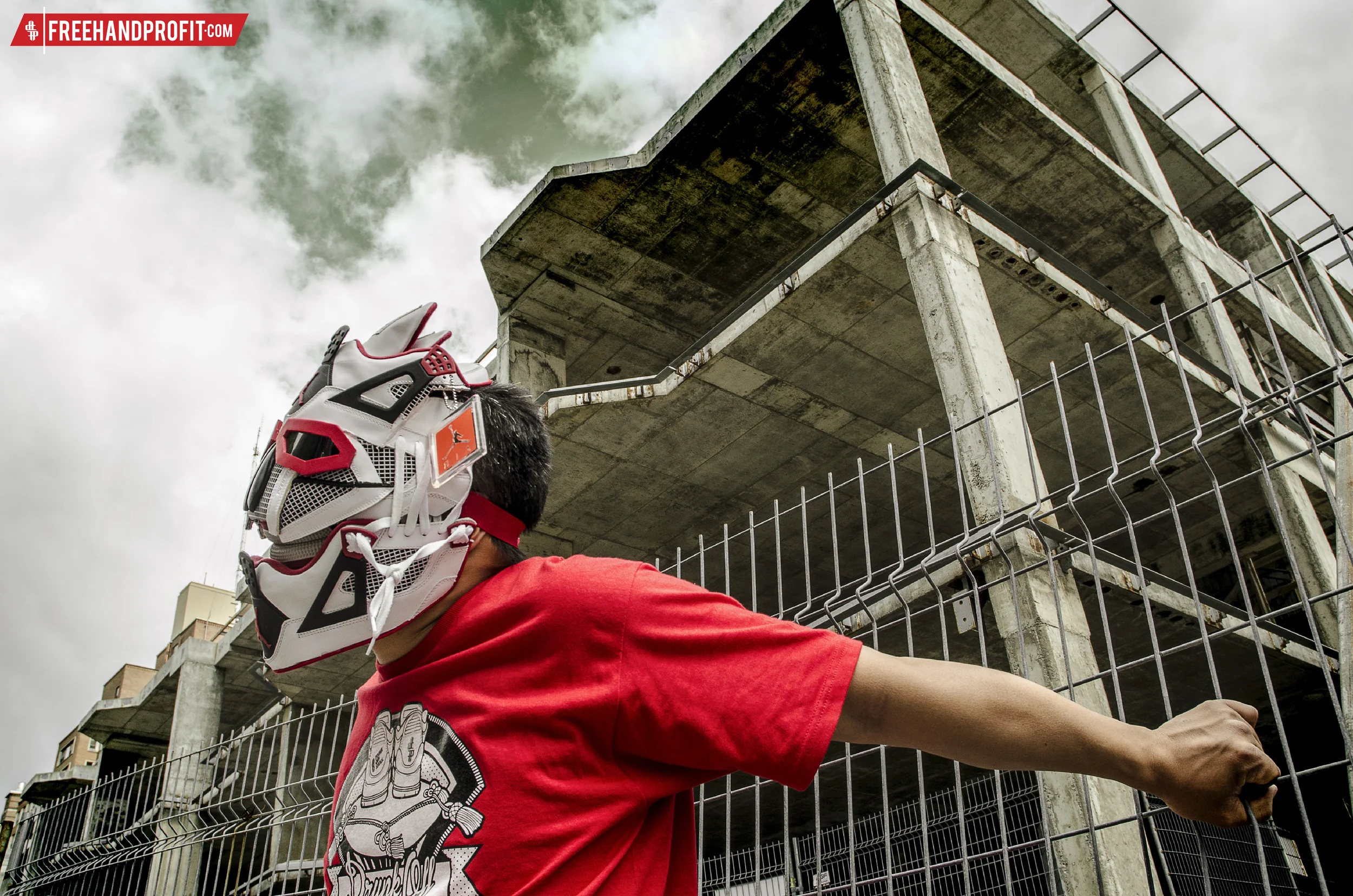 No.45 : Fire Red IV Mask — FREEHAND PROFIT