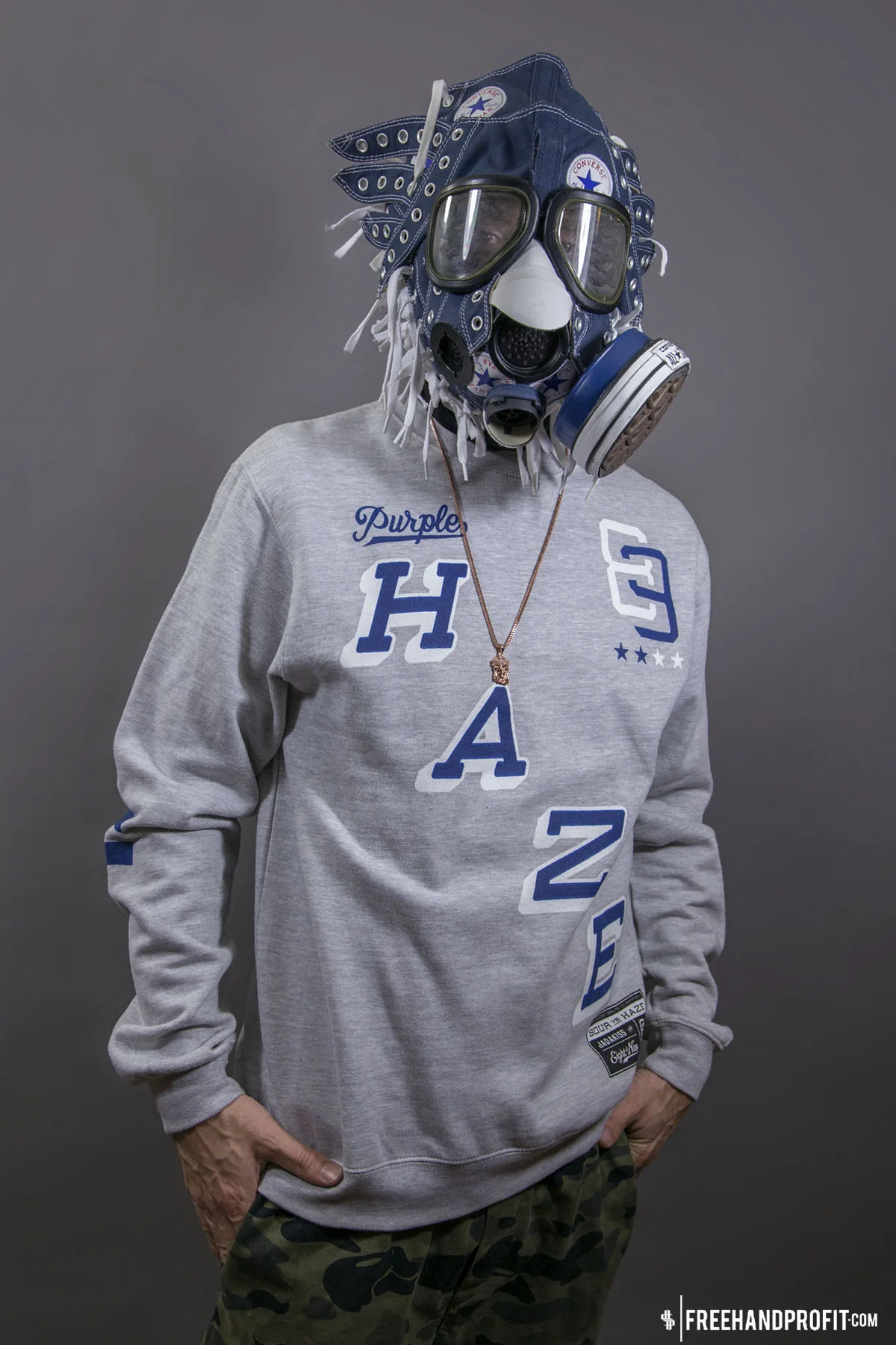 No.92, 93 & 94 : Chuck Taylor Gas Masks — FREEHAND PROFIT