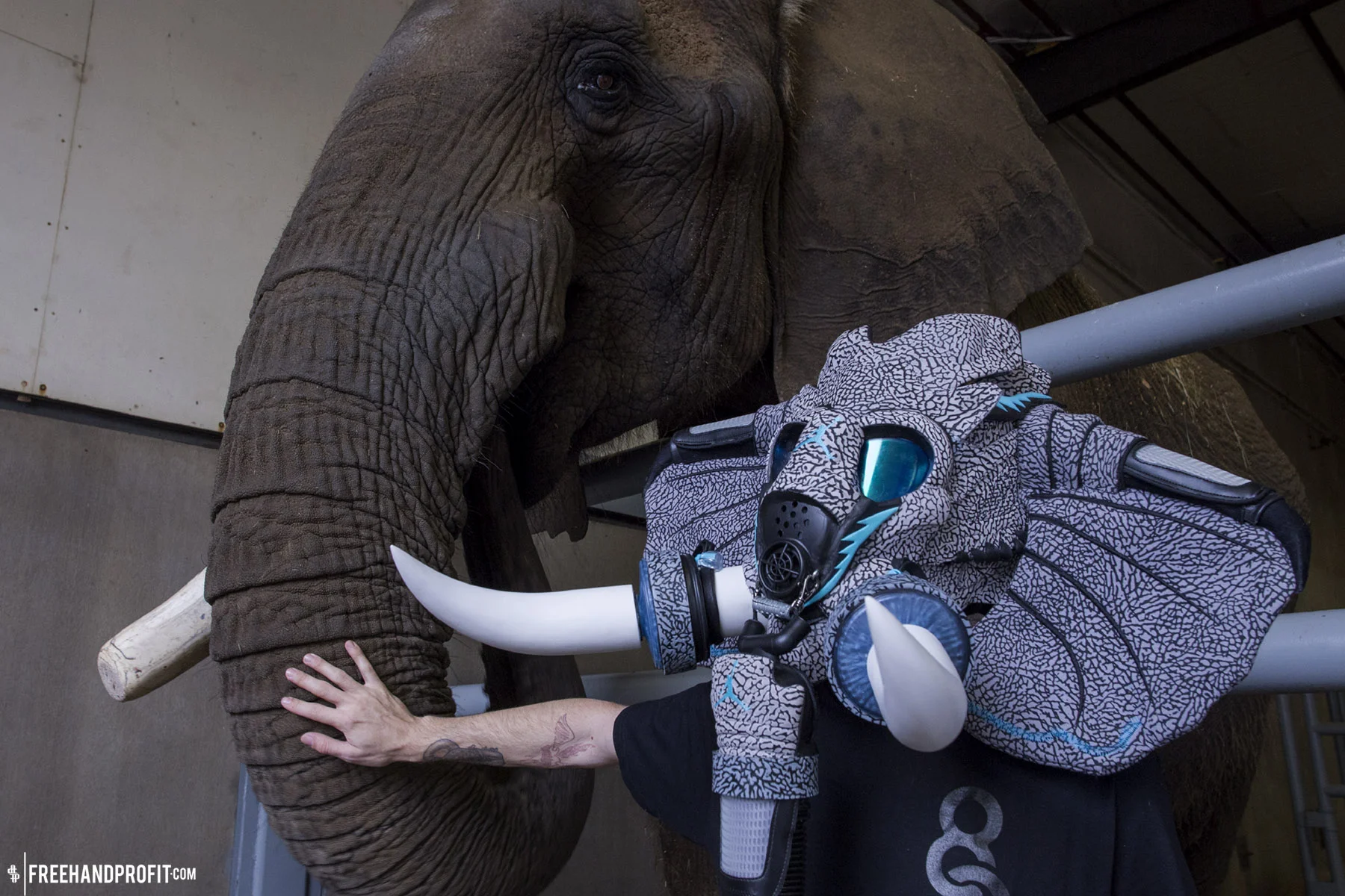 No.100: 3Lab5 Elephant Gas Mask — FREEHAND PROFIT