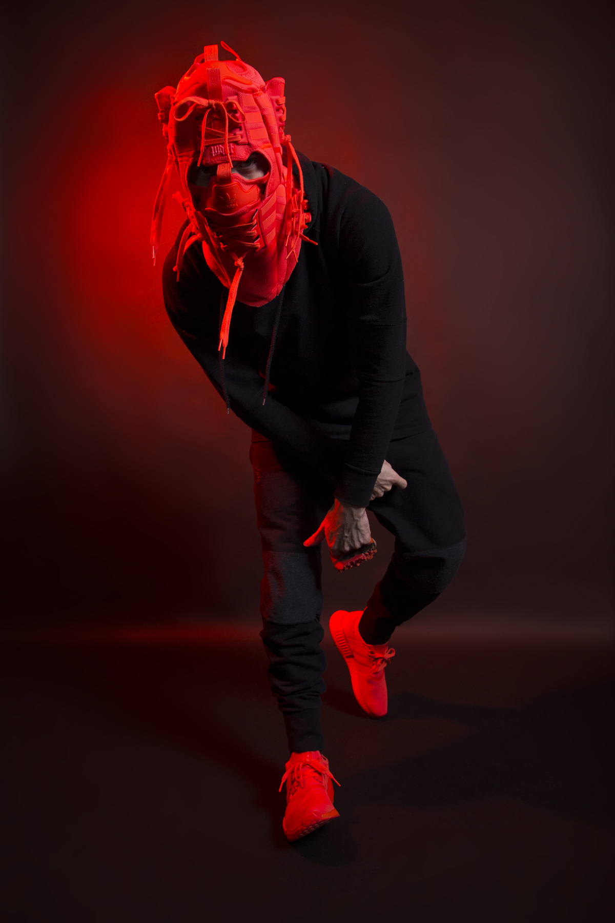 No.134 : Solar Red NMD Mask — FREEHAND PROFIT