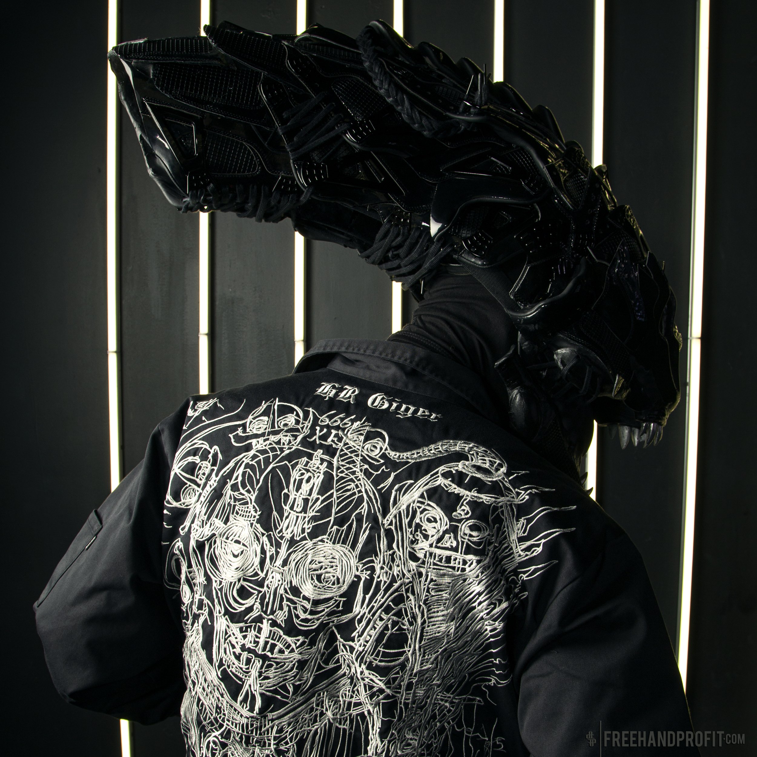 No.220 11LAB4 Xenomorph Mask — FREEHAND PROFIT