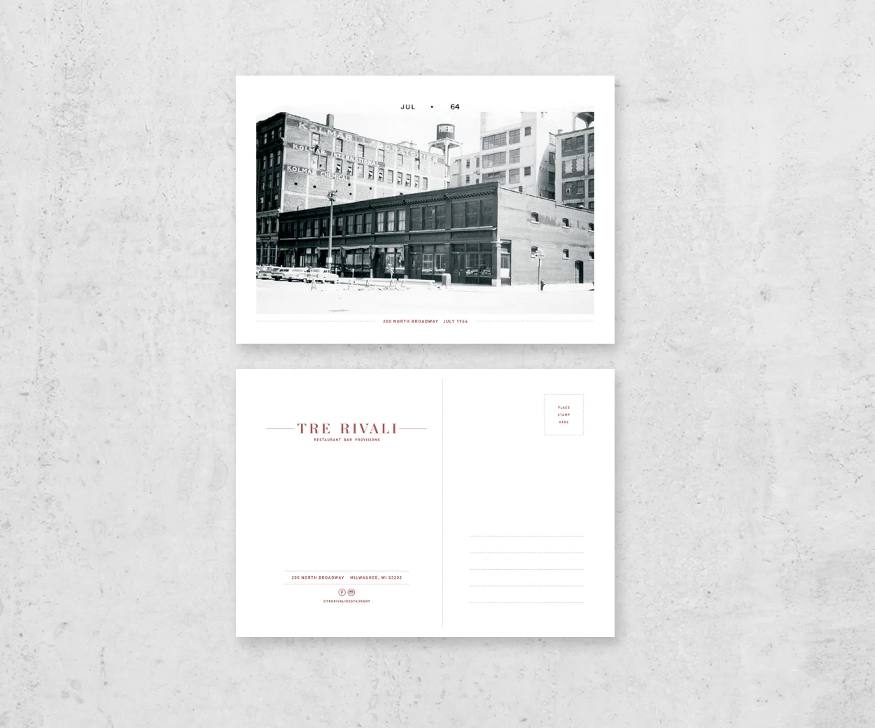 Tre Rivali — Dutch East Design Inc.