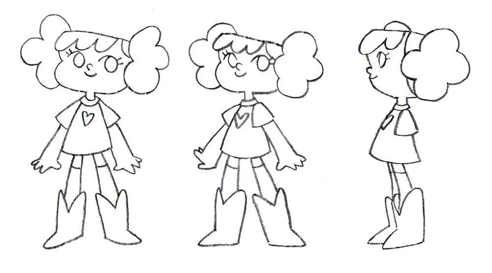 Basic Character Model Sheet