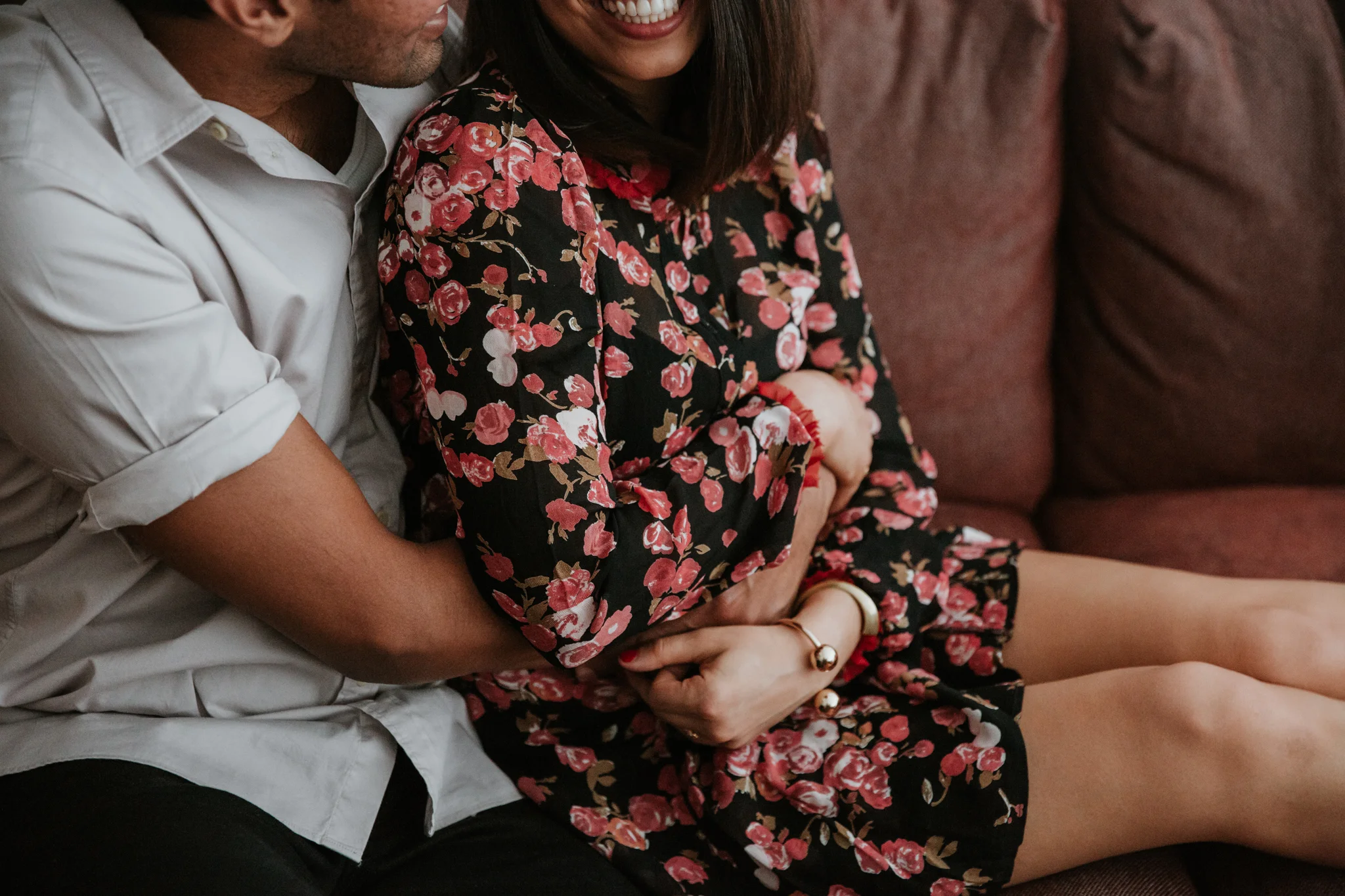 Prarna + Praveen // NYC in home engagement session — Forever ...