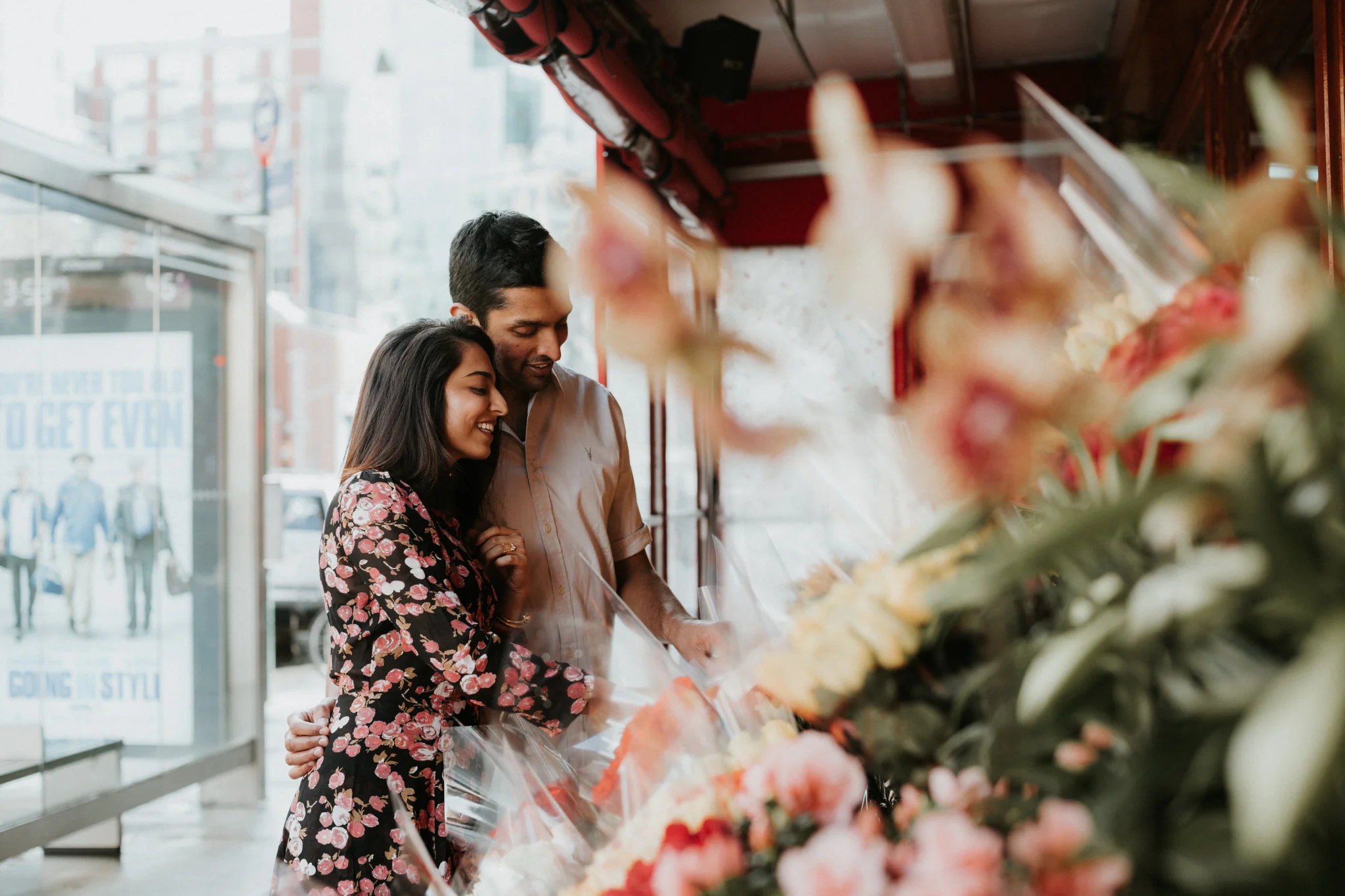Prarna + Praveen // NYC in home engagement session — Forever ...