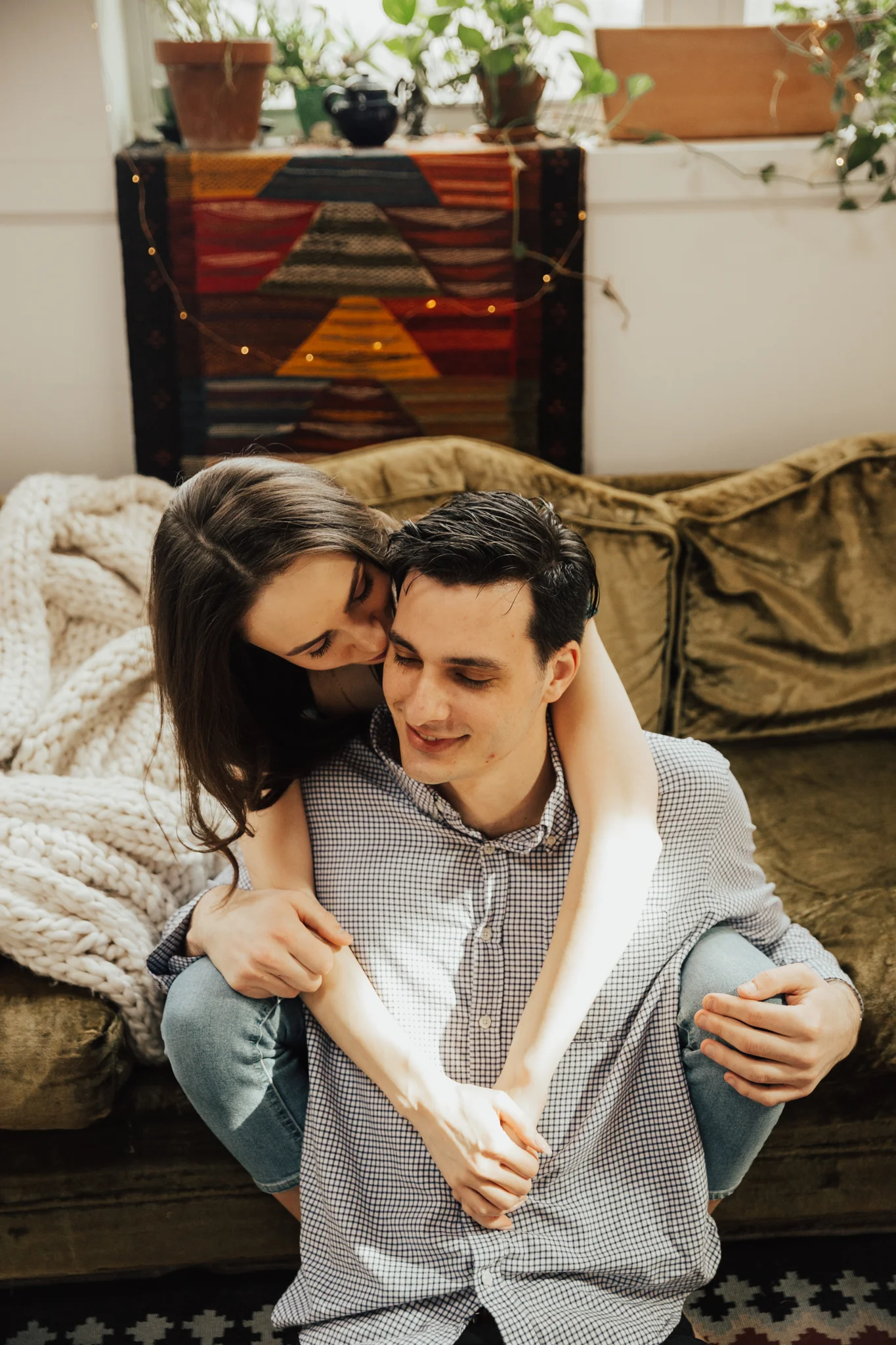 Colleen + Nick - Funky Loft Brooklyn Engagement Session — Forever ...