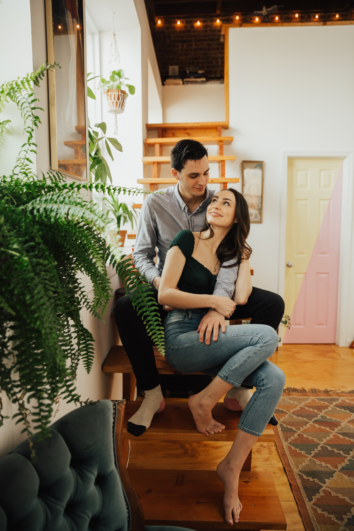 Colleen + Nick - Funky Loft Brooklyn Engagement Session — Forever ...