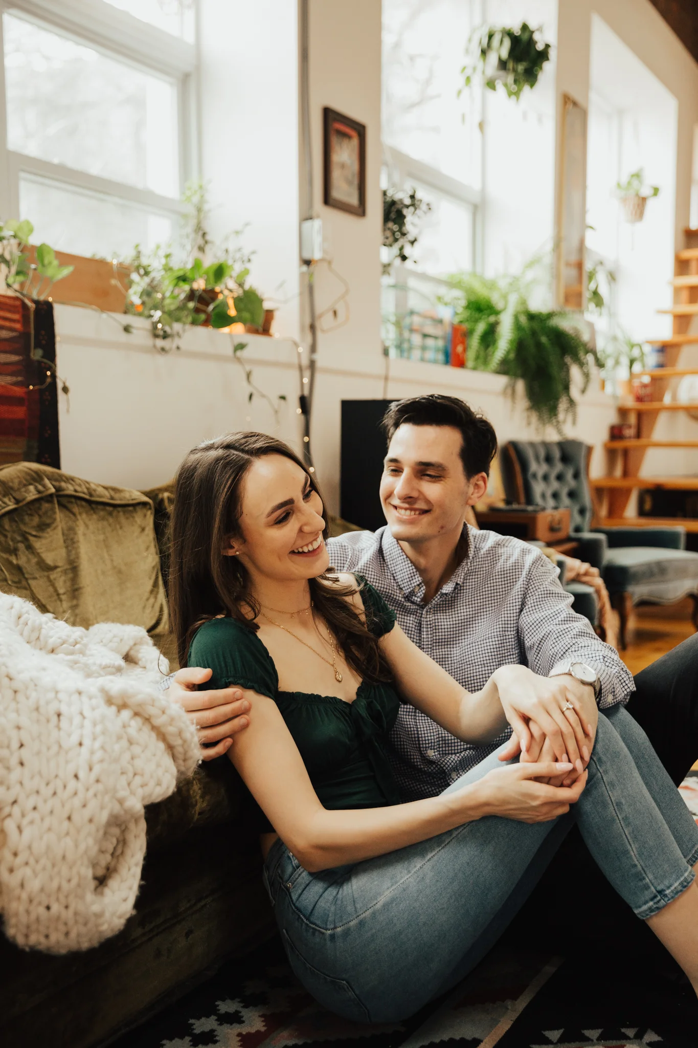 Colleen + Nick - Funky Loft Brooklyn Engagement Session — Forever ...