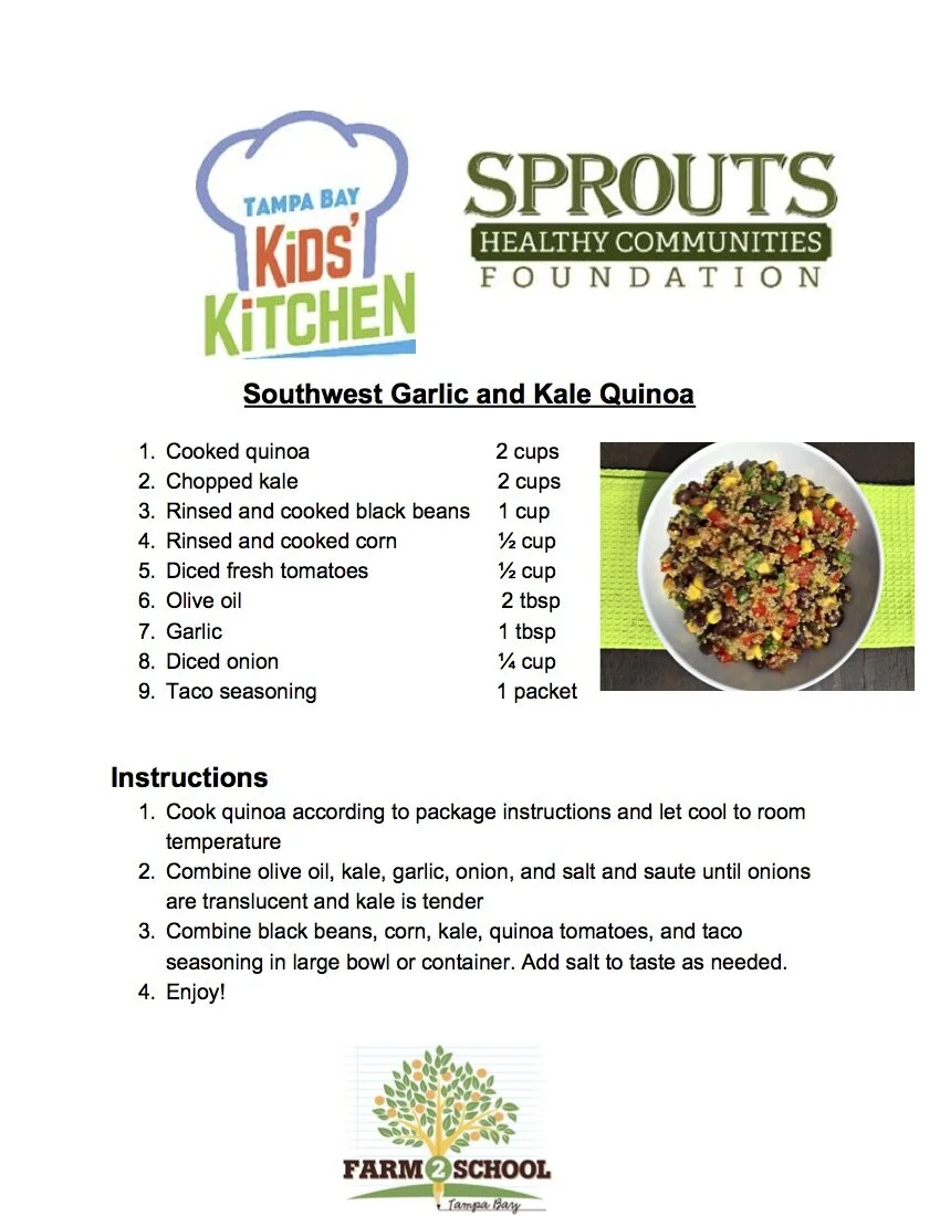 Cooking — Tampa Bay Farm 2 School