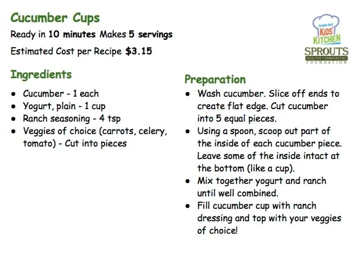 Cooking — Tampa Bay Farm 2 School