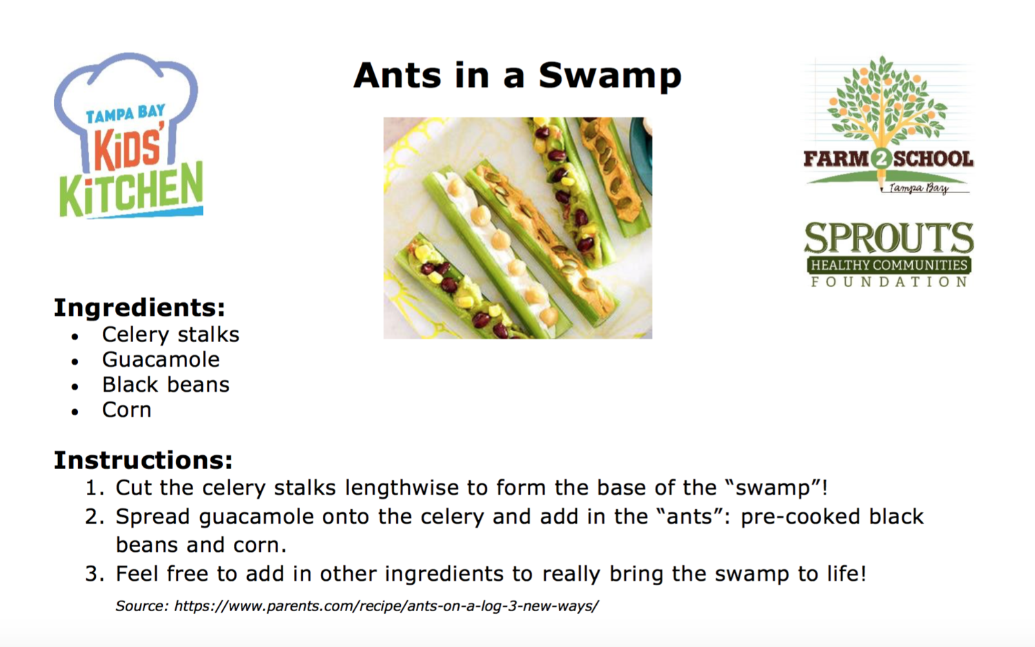 Cooking — Tampa Bay Farm 2 School