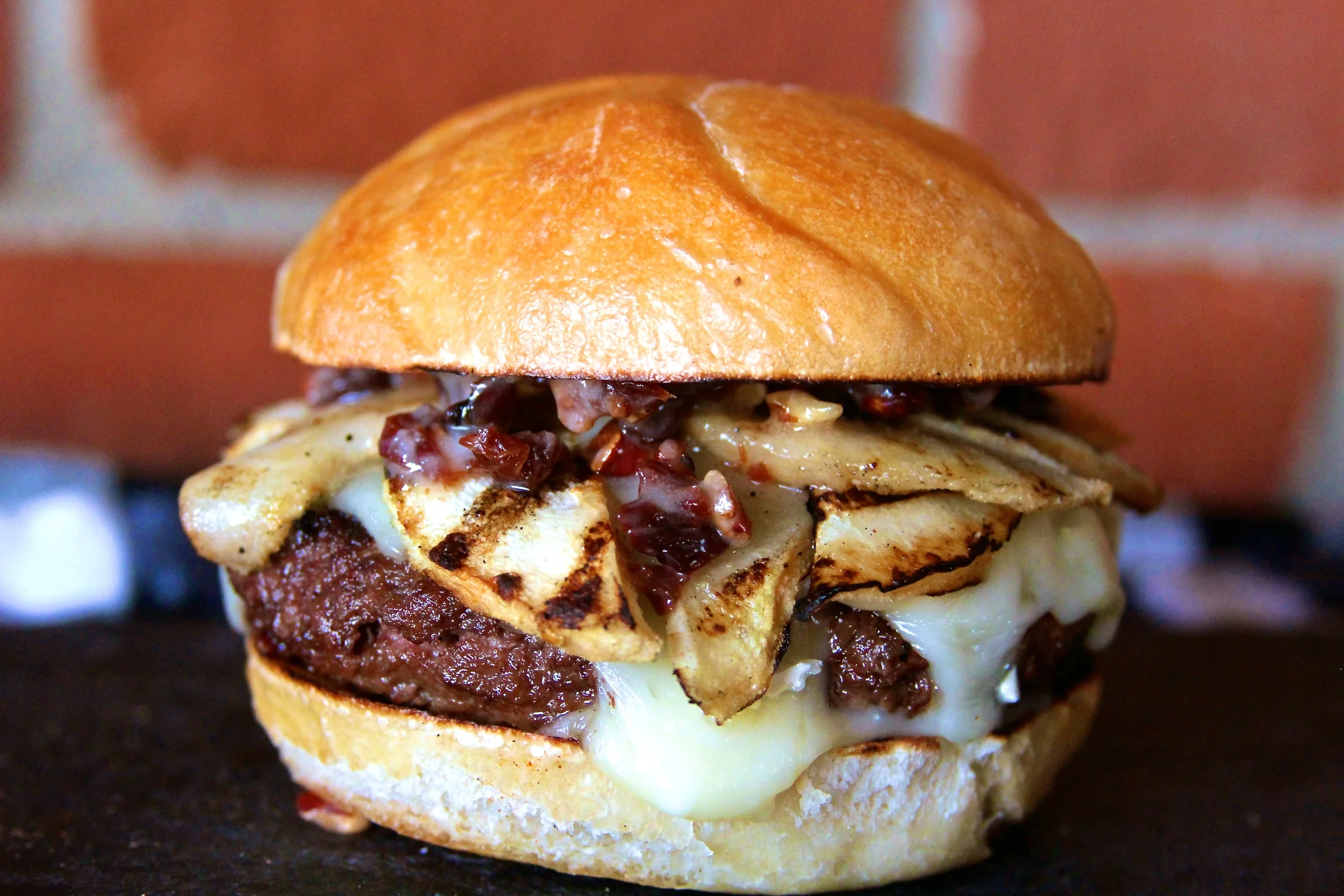 Grilled Pear and Brie Burger — Grillocracy