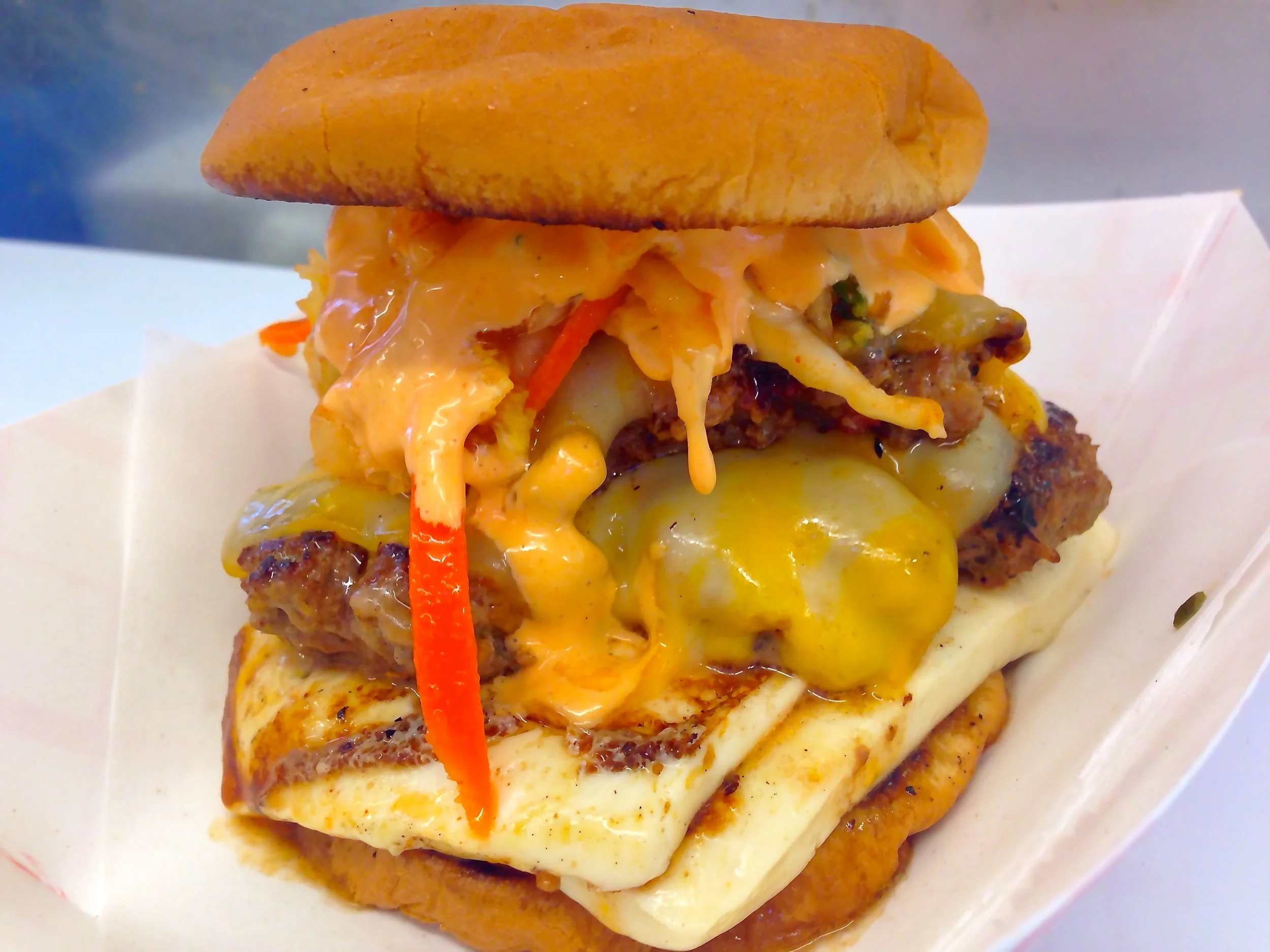 Grilled Kimchi Burger — Grillocracy