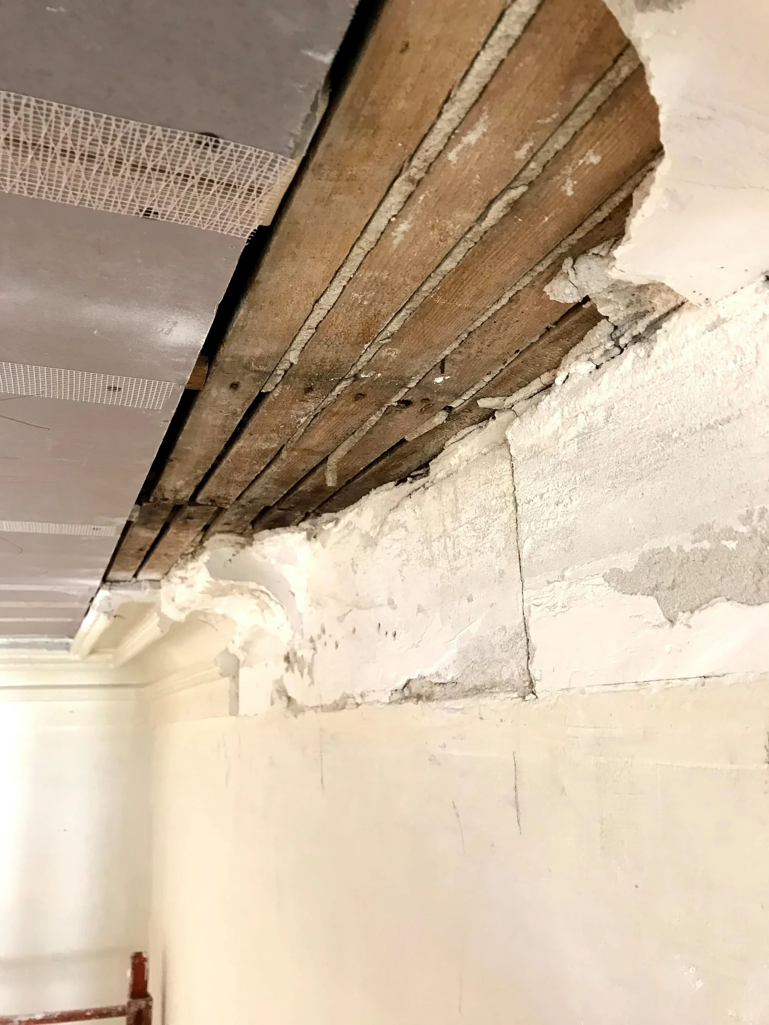 Restoration of Plaster Corbel & Plaster Crown Molding