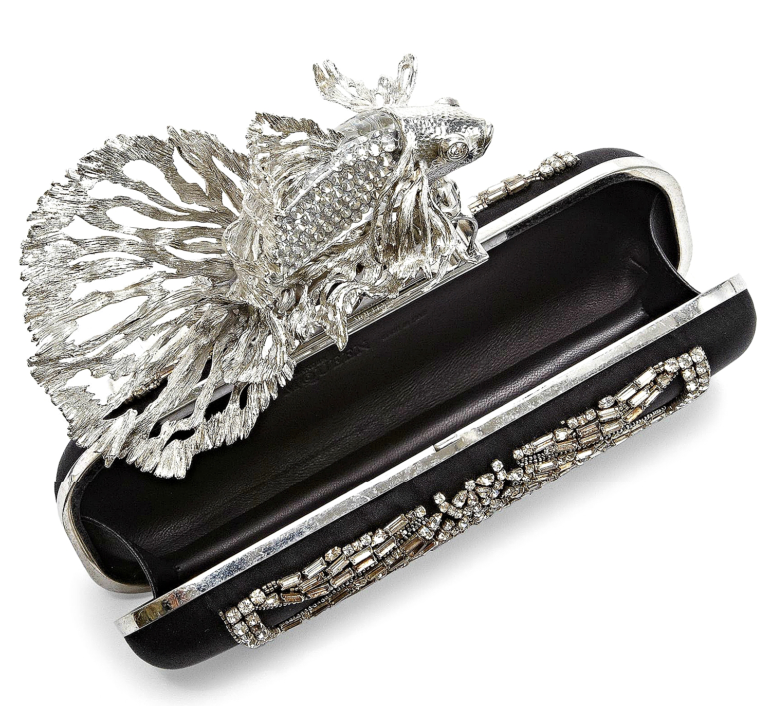 Crush Of The Day: Alexander McQueen Embellished Fish Knuckle Box Clutch ...
