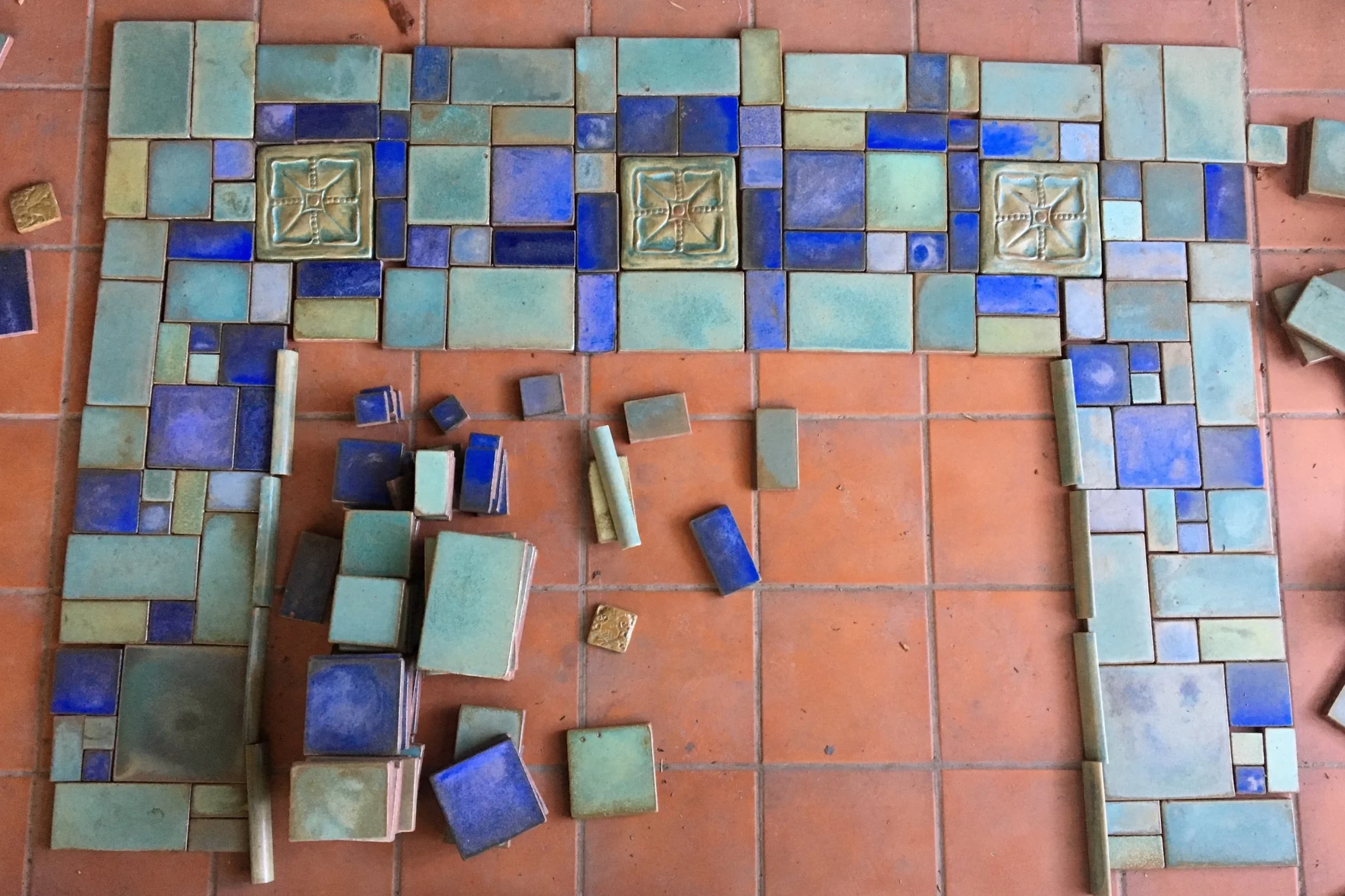 COLORS — Pasadena Craftsman Tile