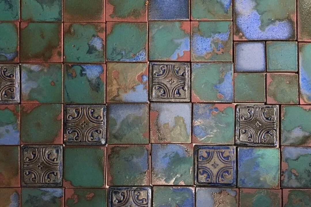 Choose your own watercolor — Pasadena Craftsman Tile